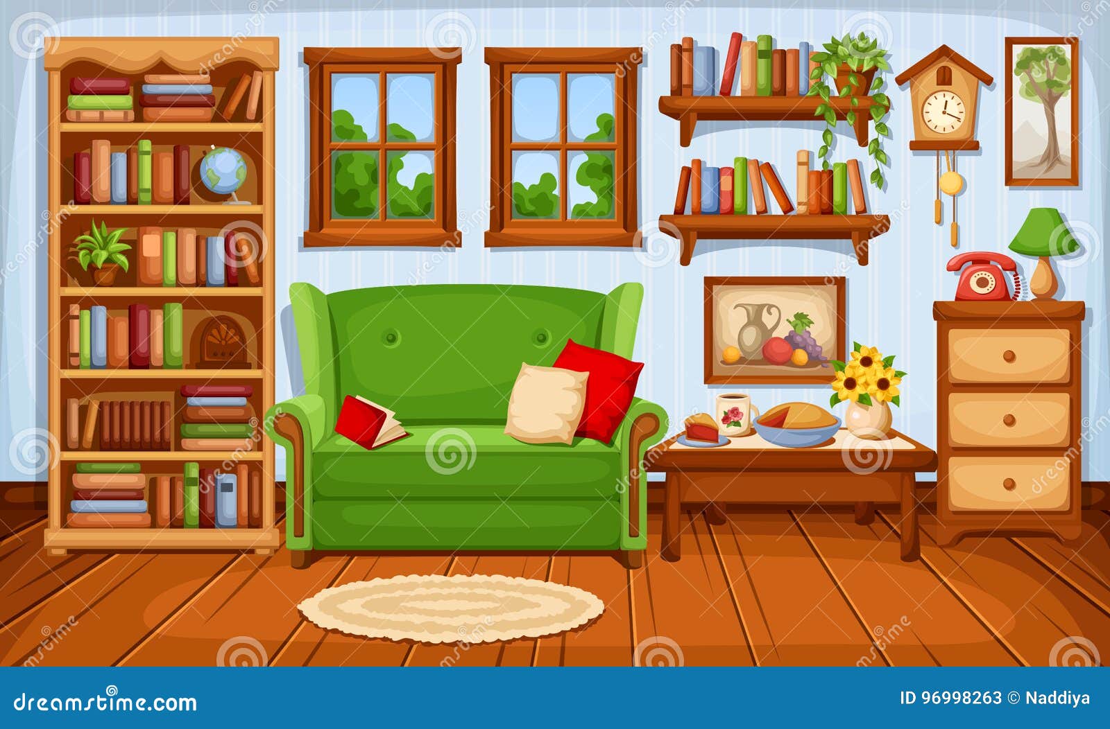 Cozy Cartoons, Illustrations & Vector Stock Images - 2118385 Pictures ...