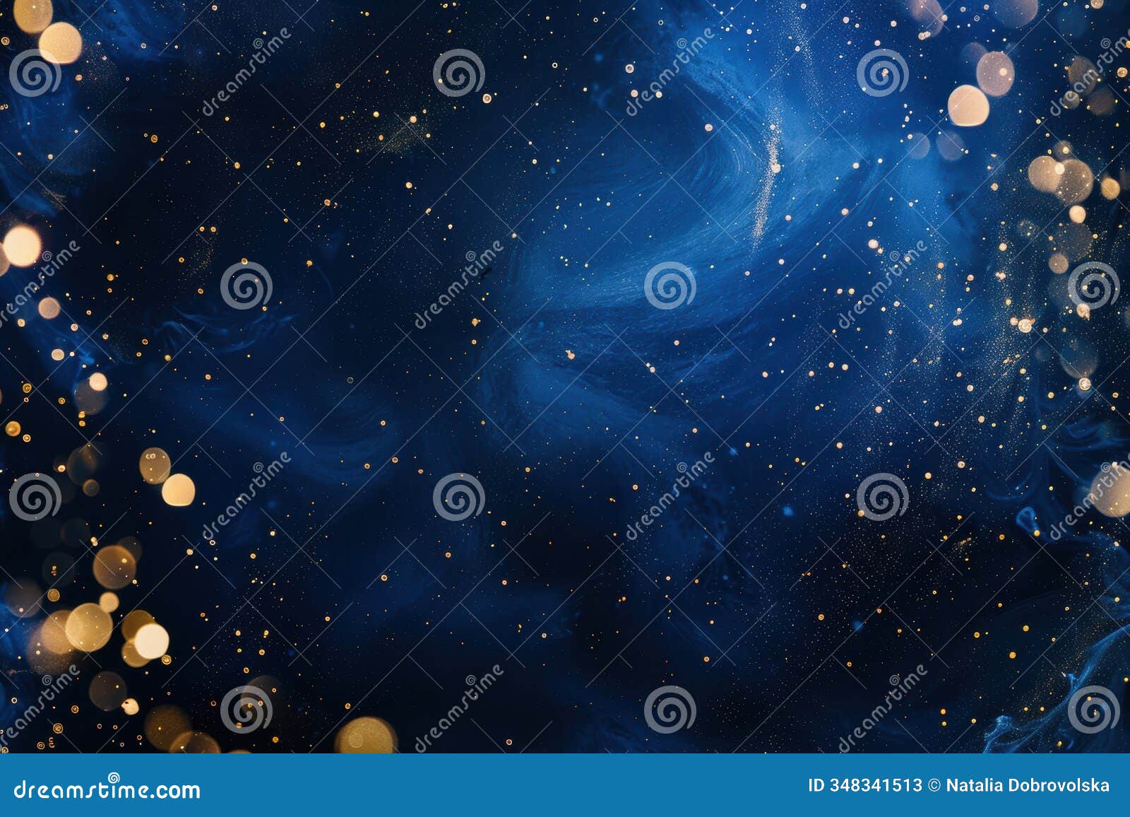 Cozy Navy Blue Background with Holiday-themed Stock Image - Image of ...