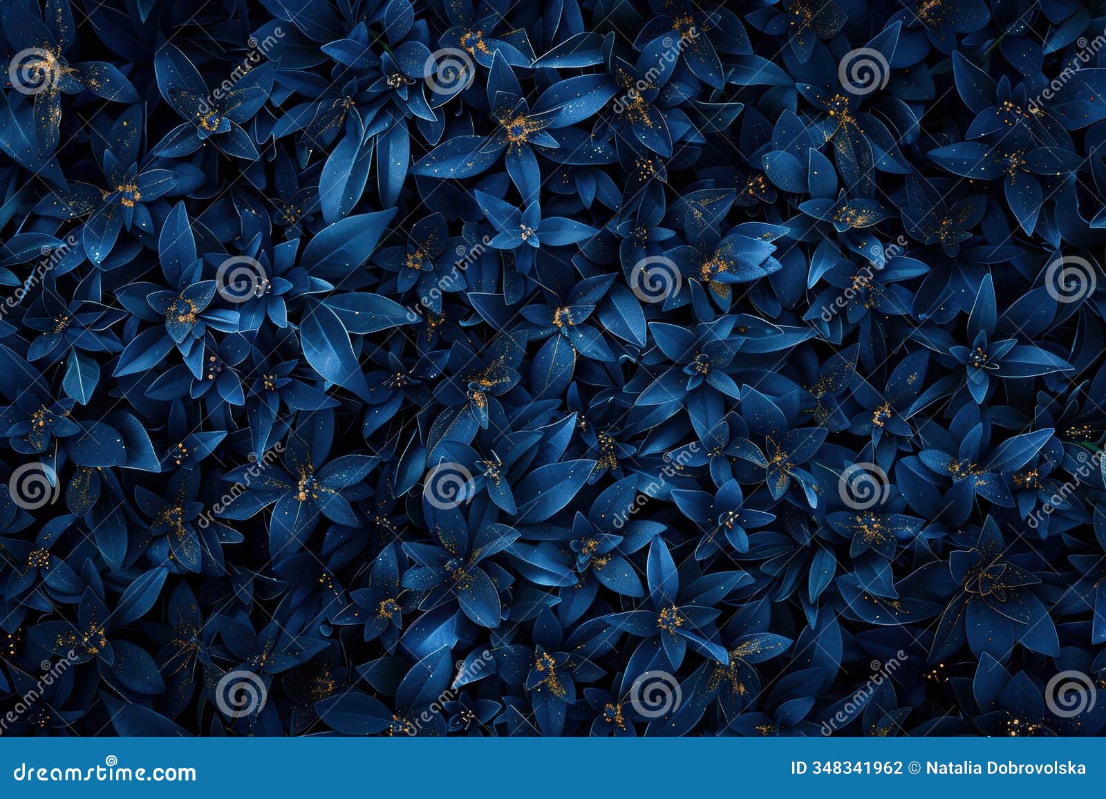 Cozy Navy Blue Background with Holiday-themed Stock Photo - Image of ...
