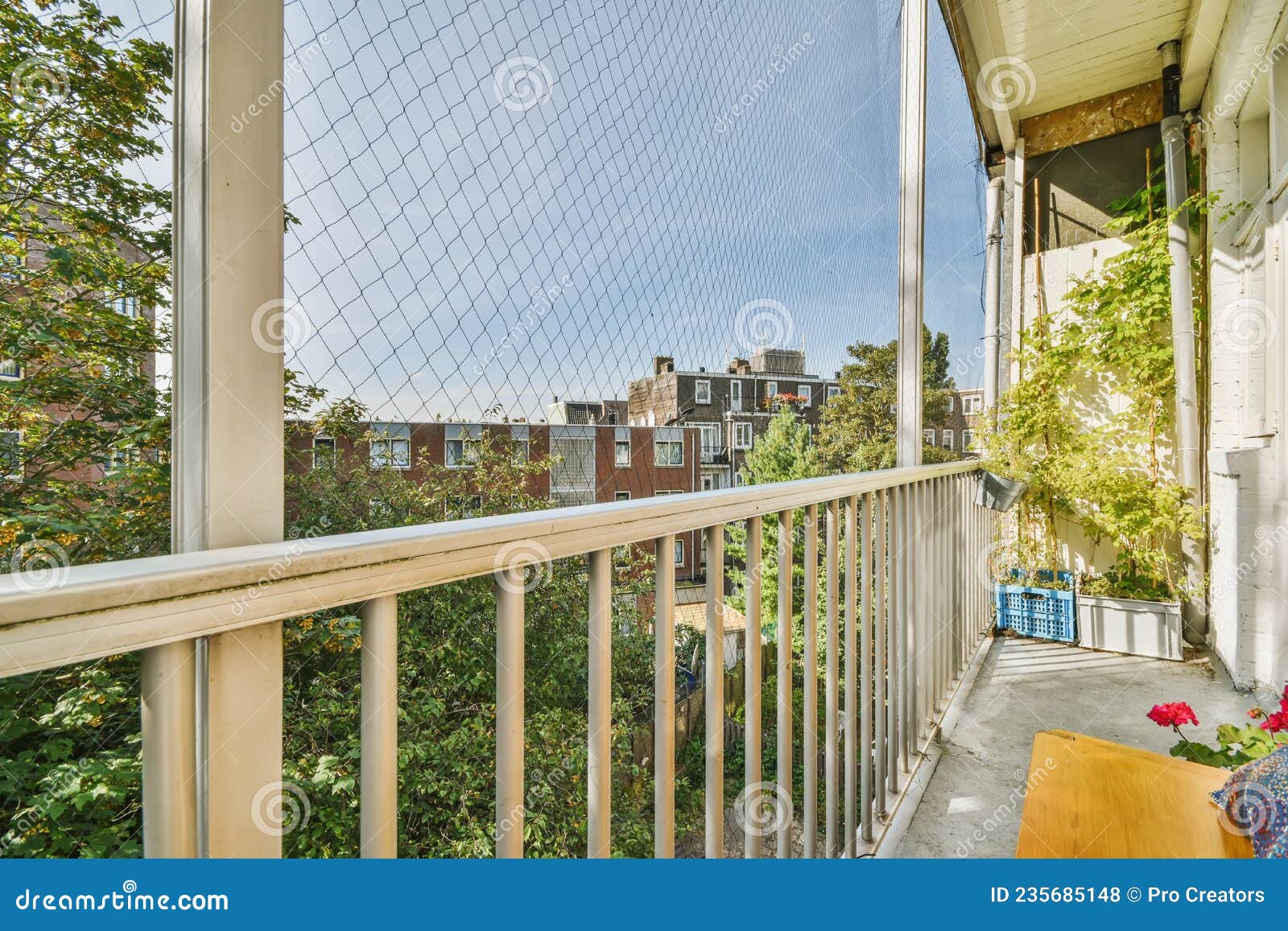 Cozy nice balcony design stock photo. Image of decor - 235685148