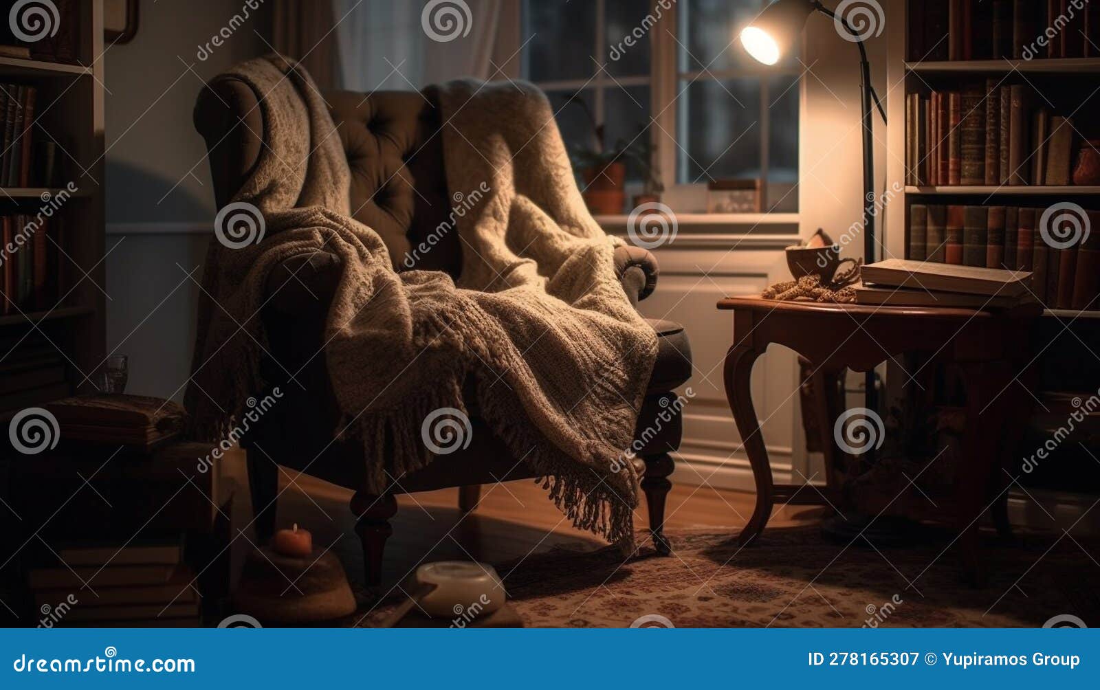 Cozy Old Fashioned Living Room with Rustic Elegance Generated by AI ...