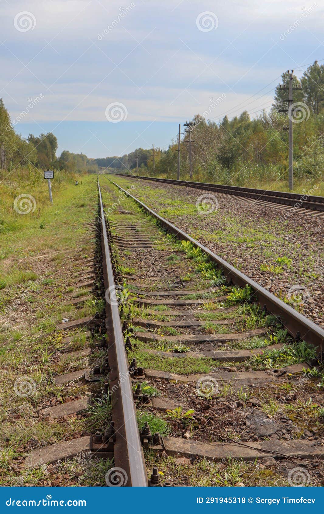 Cozy Railway Station in the Countryside Stock Photo - Image of cozy ...