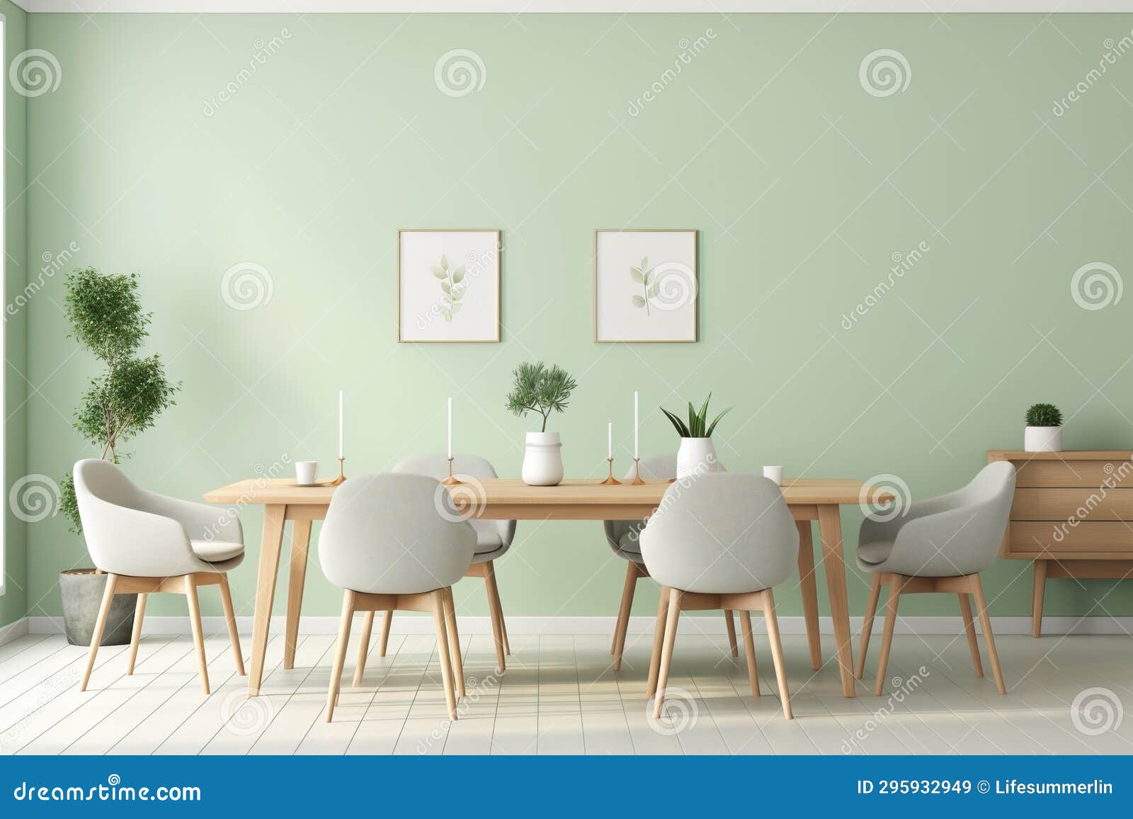 Cozy Simple Living Room Background Stock Illustration - Illustration of ...