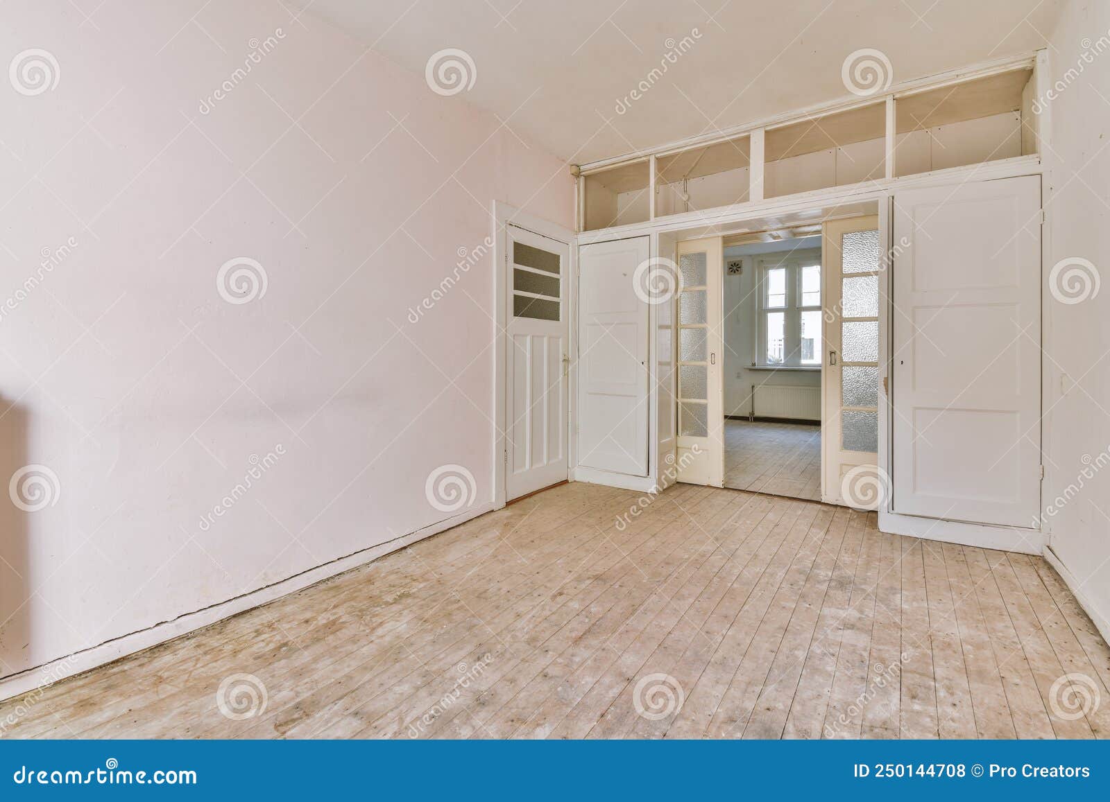 Spacious empty room stock photo. Image of luxurious - 250144708