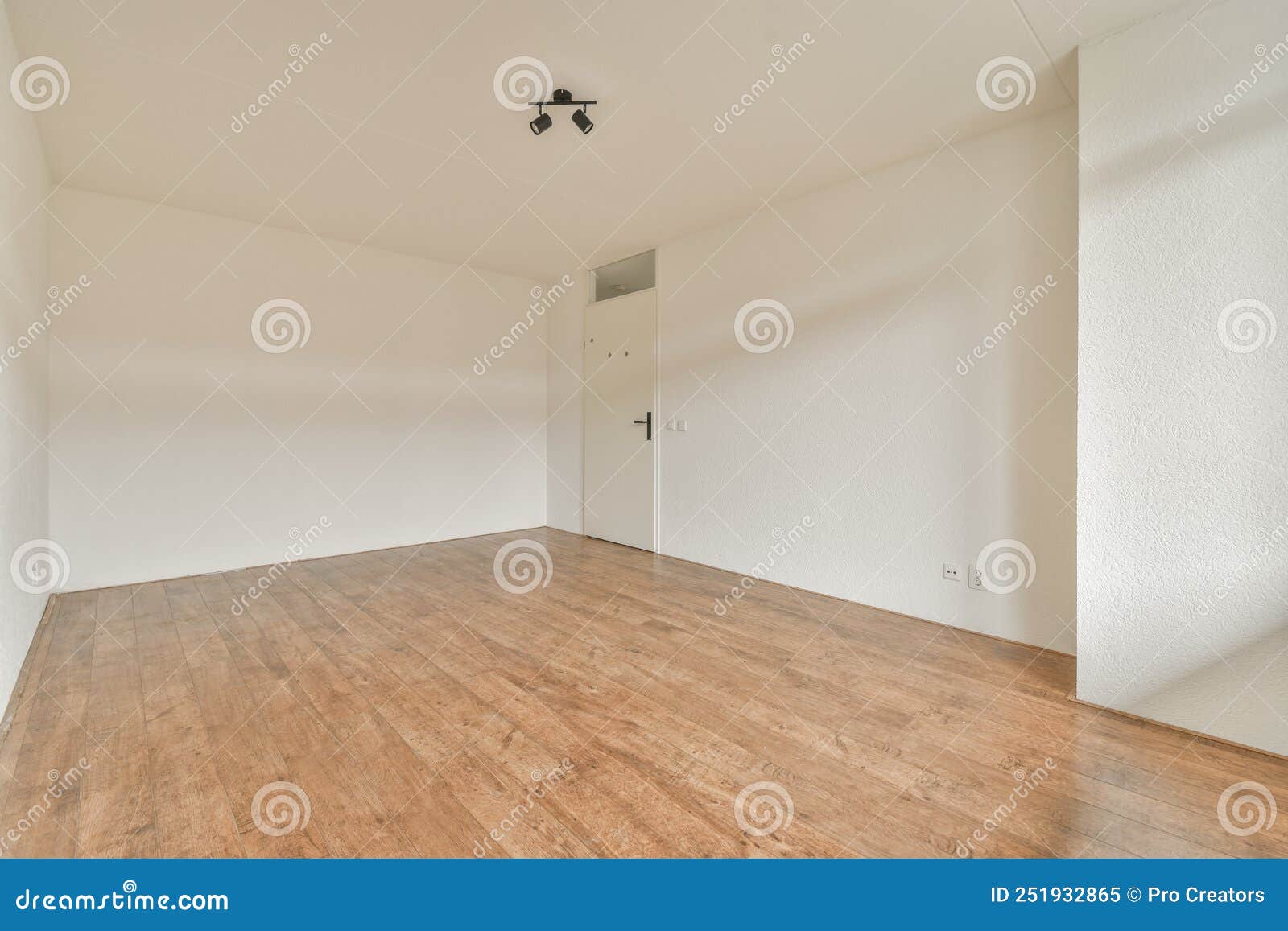 Spacious empty room stock image. Image of modern, house - 251932865