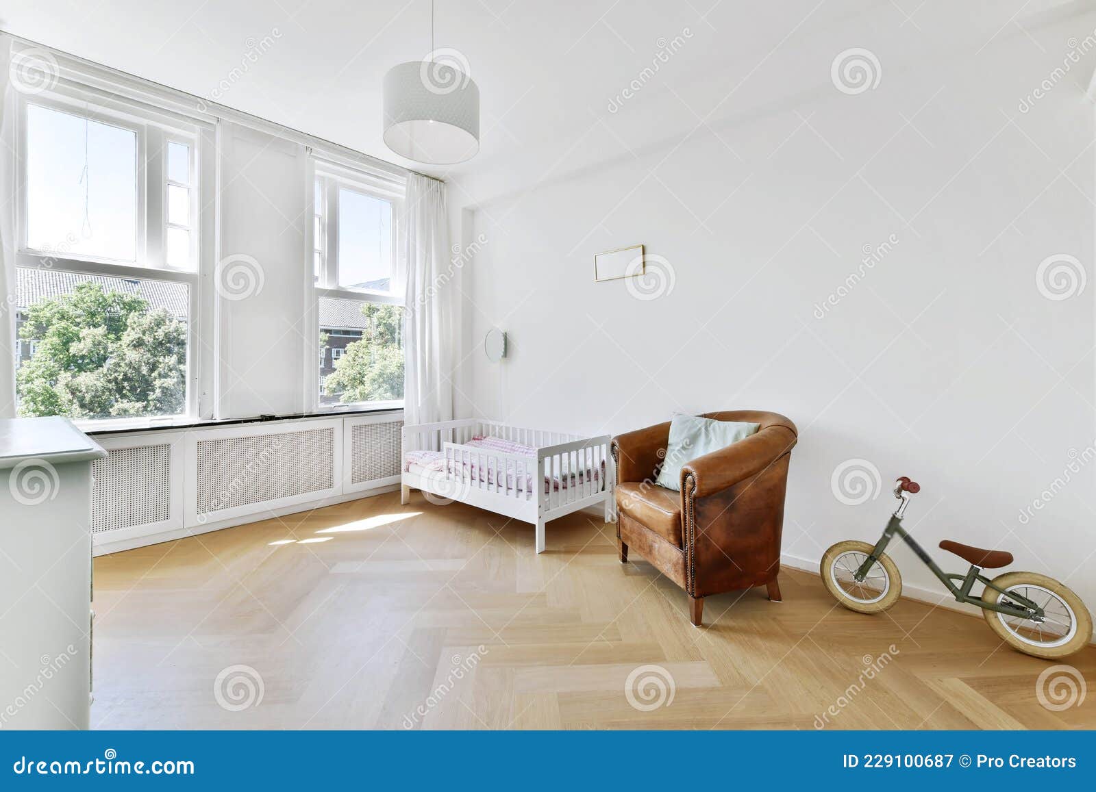 Cozy spacious room stock image. Image of house, comfortable - 229100687
