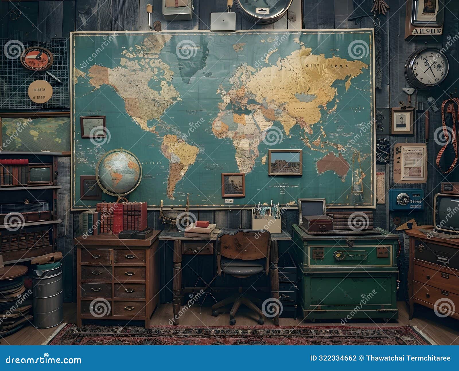 Cozy Vintage Classroom Setup with Bandage Tutorials, Backhoe Building ...