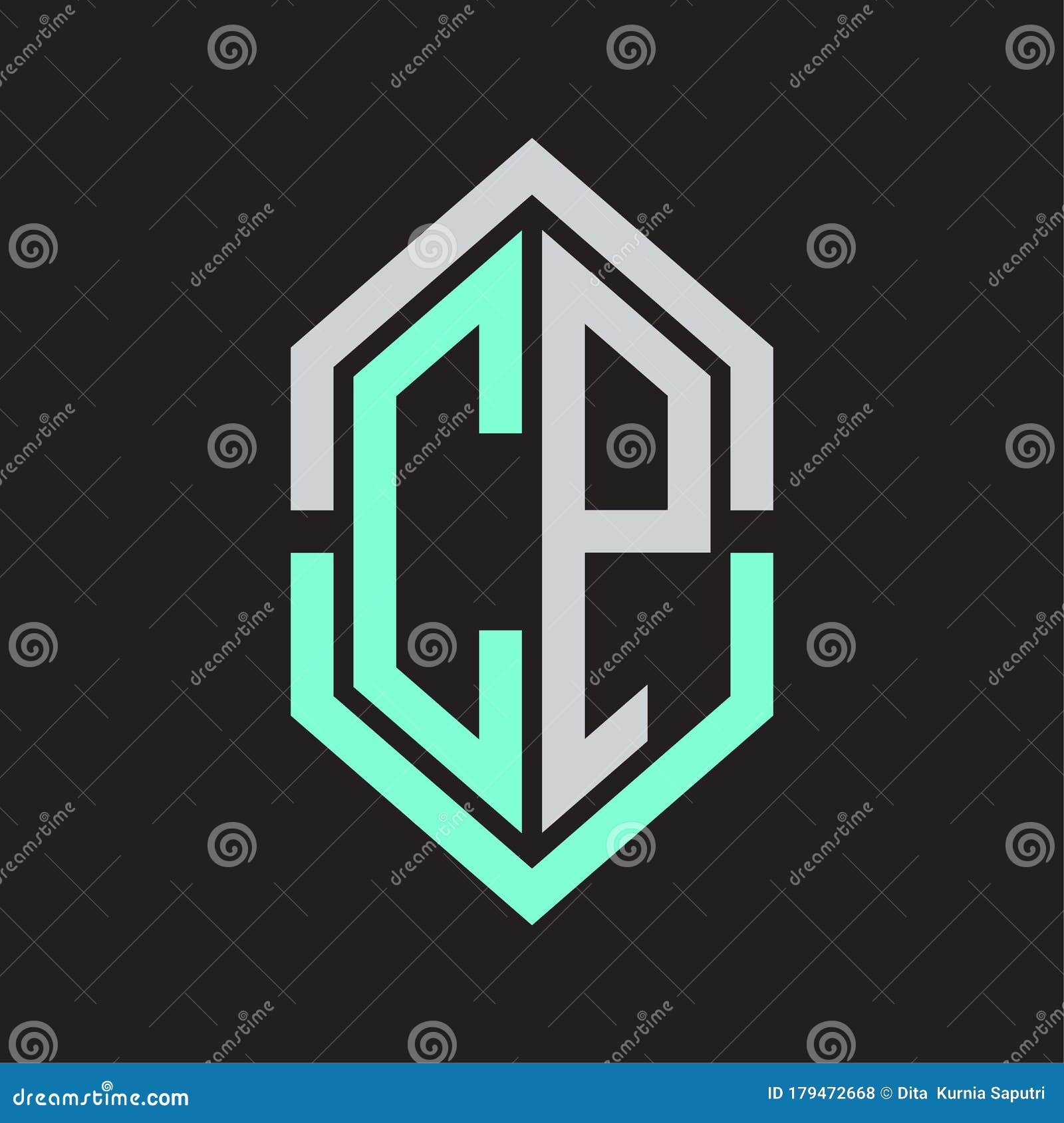 CP Logo Monogram with Hexagon Shape and Outline Slice Style Stock ... CP Logo Monogram with Hexagon Shape and Outline Slice Style Stock ...