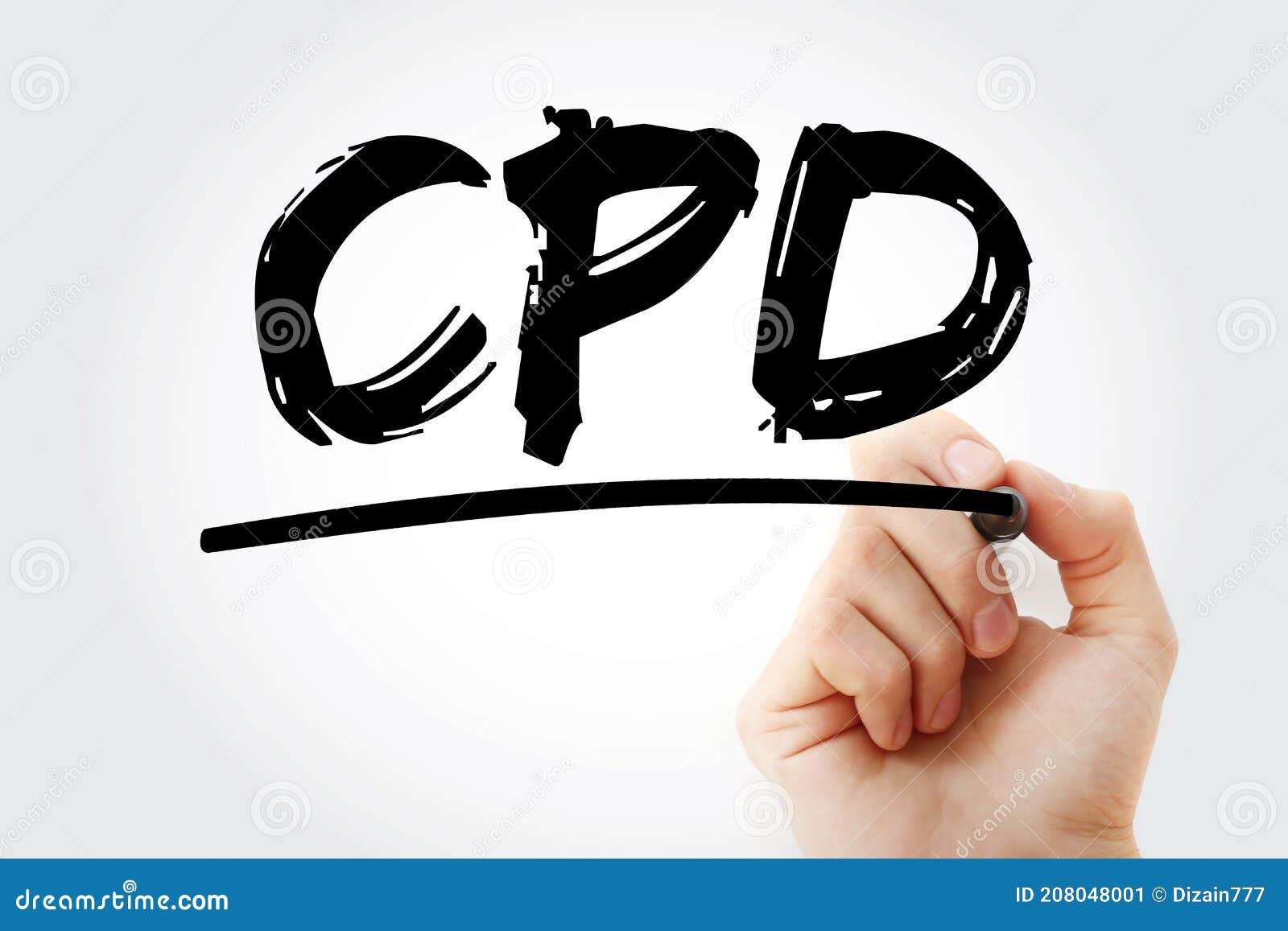 Continuing Professional Development Mind Map Flowchart With Marker ...