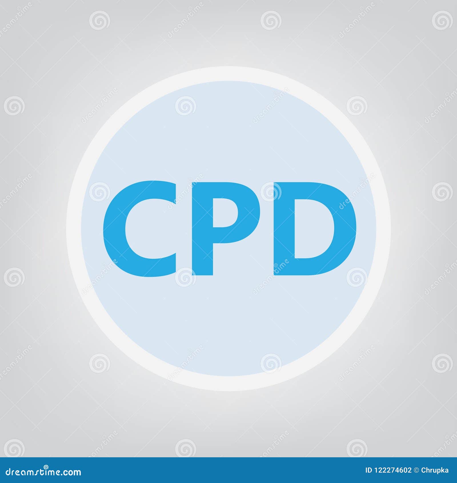 CPD Continuing Professional Development Concept Stock Vector ...