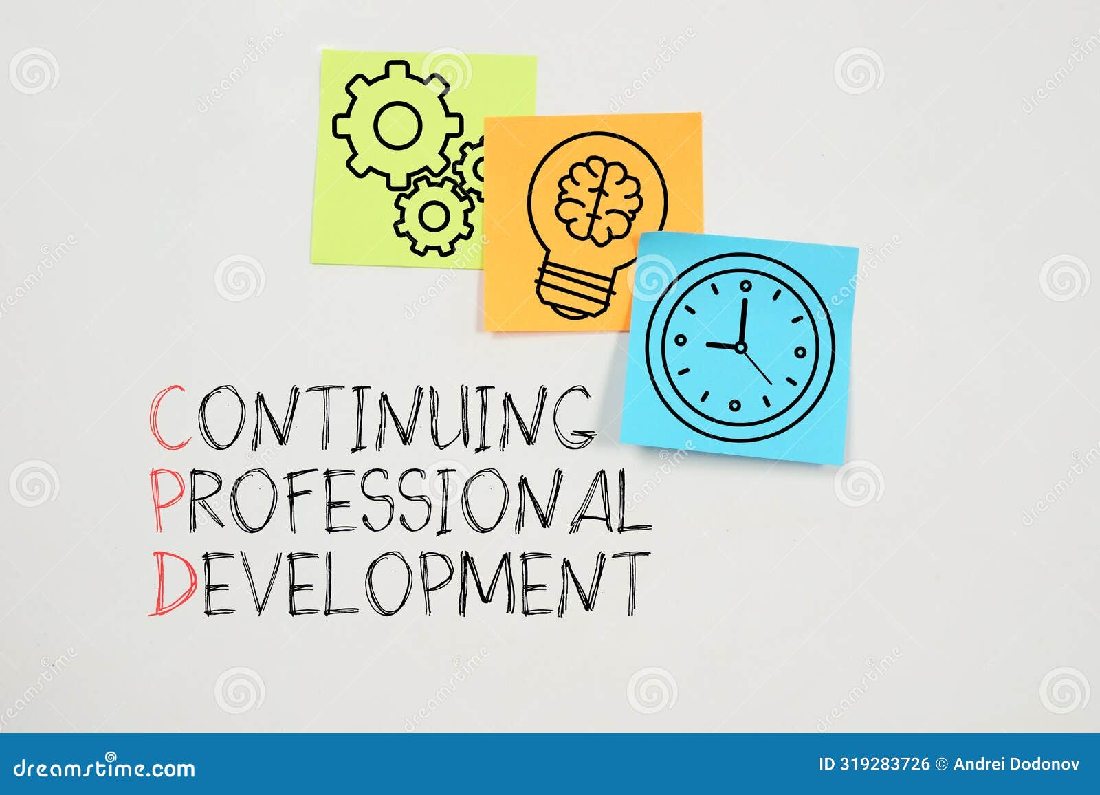 CPD Continuing Professional Development is Shown Using the Text Stock ... CPD Continuing Professional Development is Shown Using the Text Stock ...