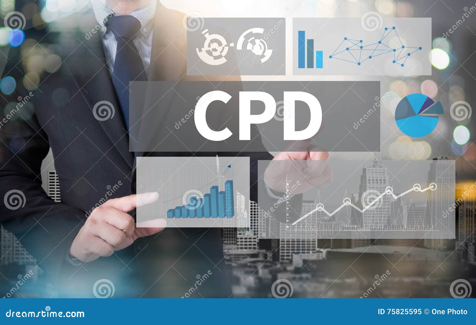 CPD Que Continúa El Desarrollo Profesional Imagen de archivo - Imagen ...
