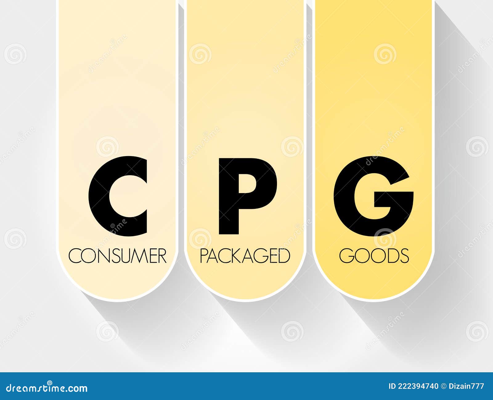 CPG, Consumer Packaged Goods. Concept With People, Letters And Icons ...
