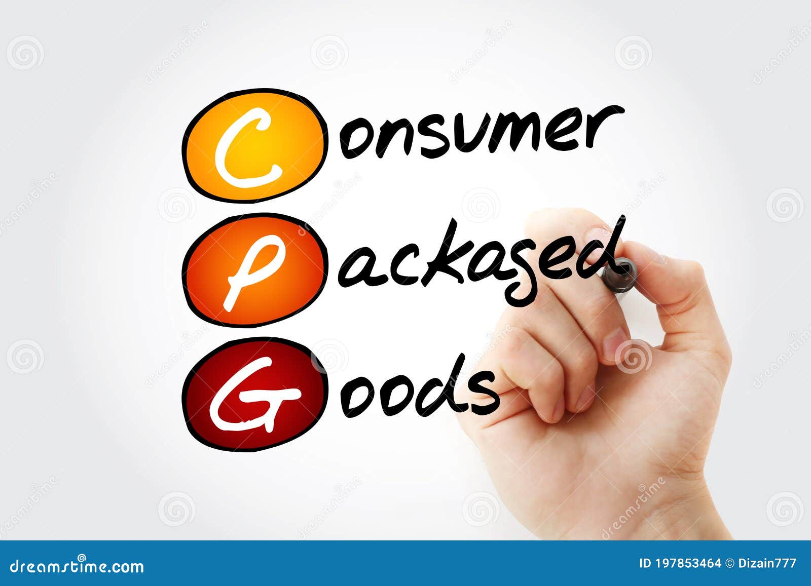 CPG Consumer Packaged Goods - Merchandise That Customers Use Up And ...