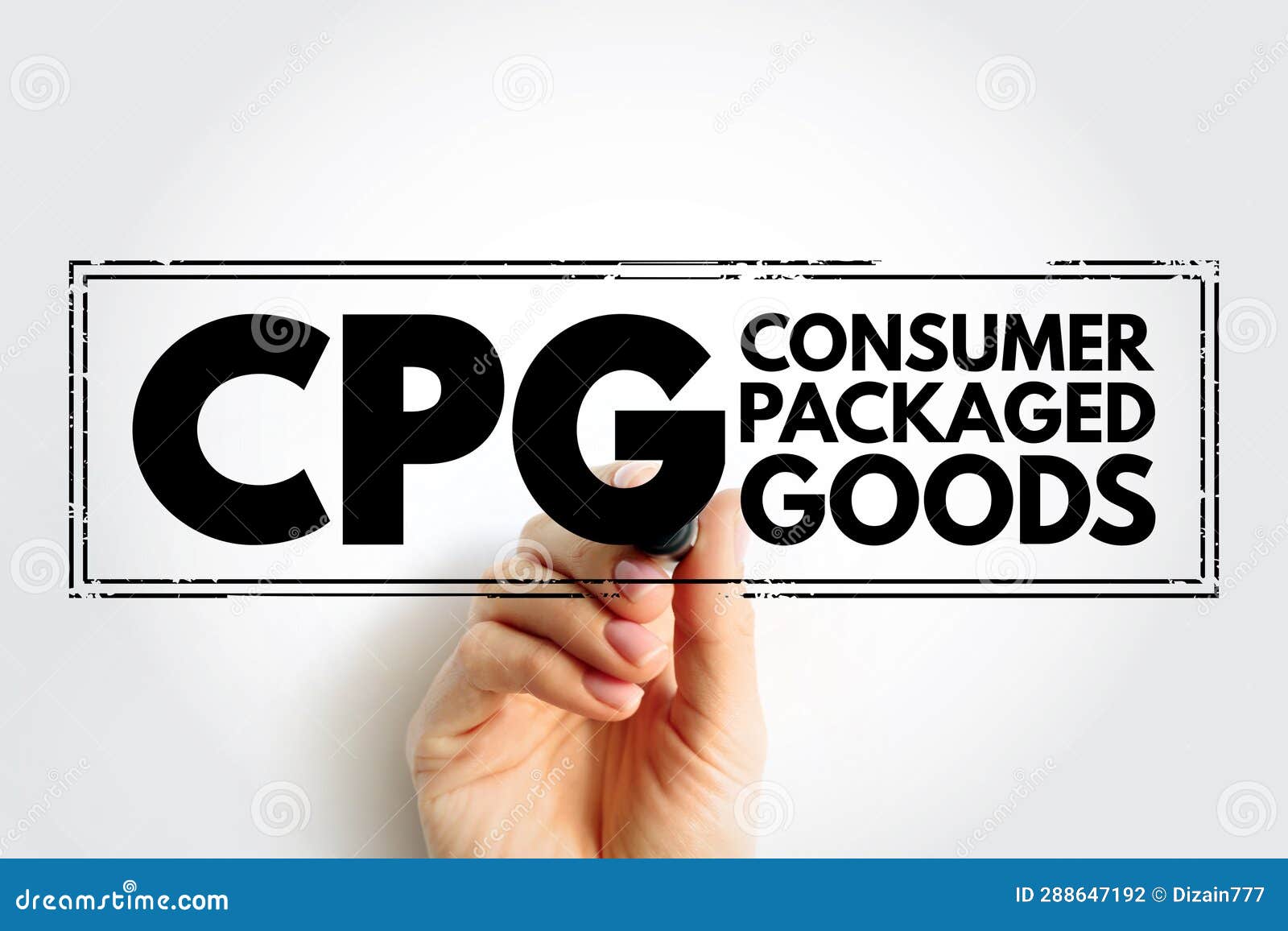 CPG Consumer Packaged Goods - Merchandise that Customers Use Up and ...
