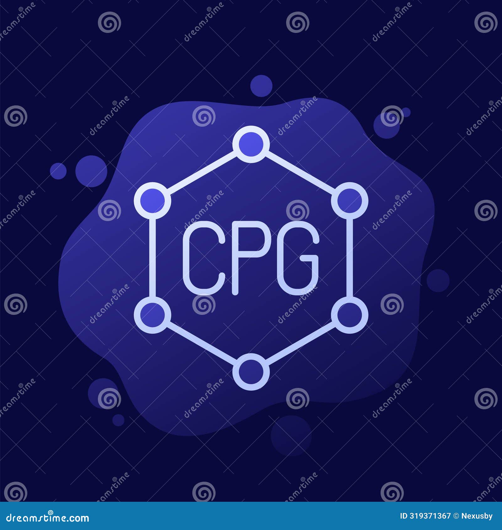 CPG, Consumer Packaged Goods. Concept With People, Letters And Icons ...