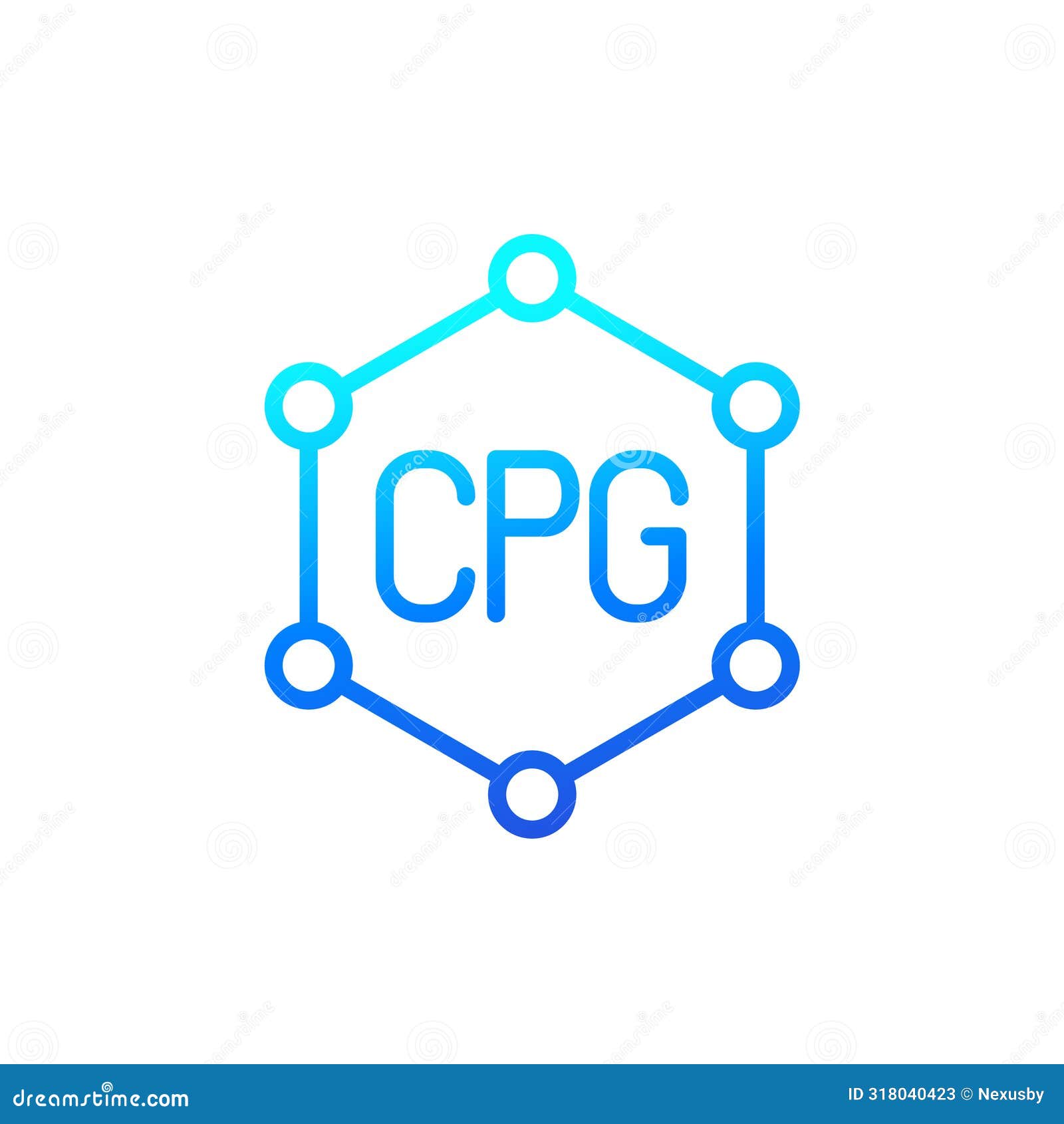 CPG, Consumer Packaged Goods. Concept With People, Letters And Icons ...