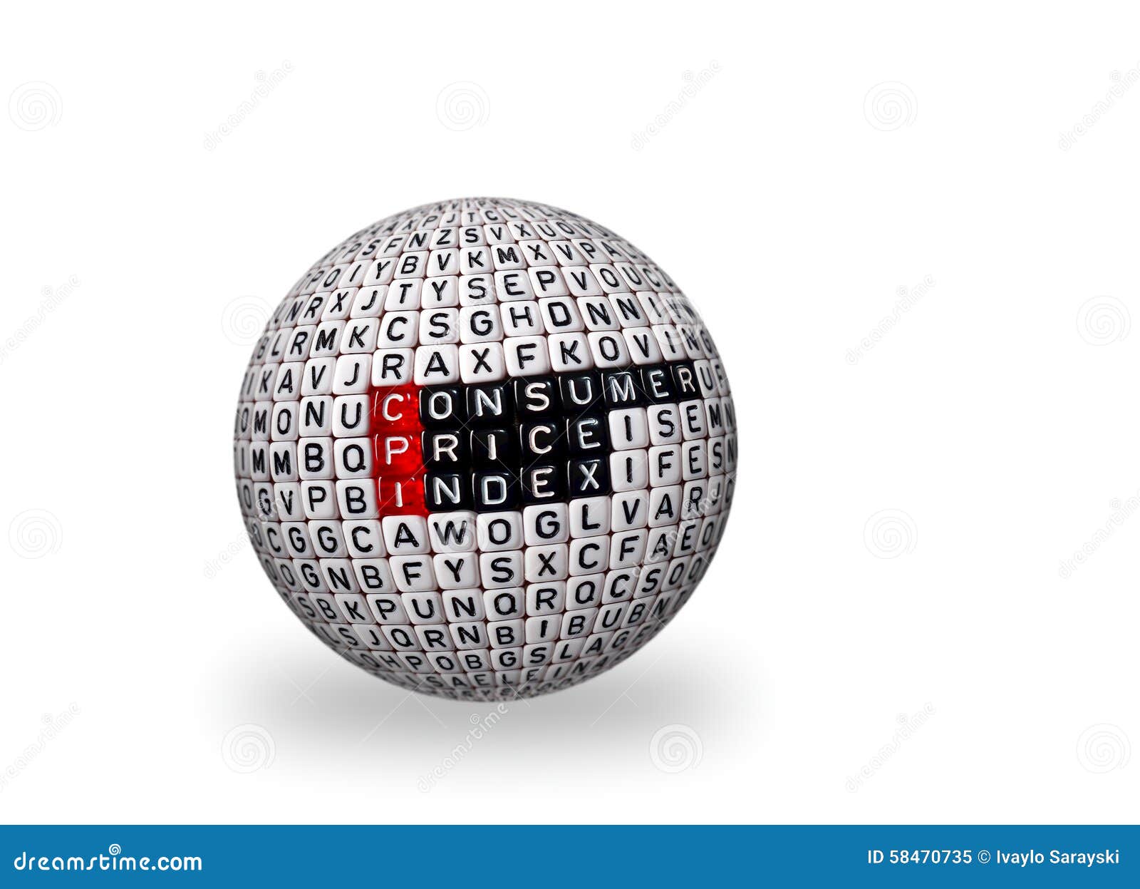 CPI Consumer Price Index 3d Stock Image - Image of money, indicator ...