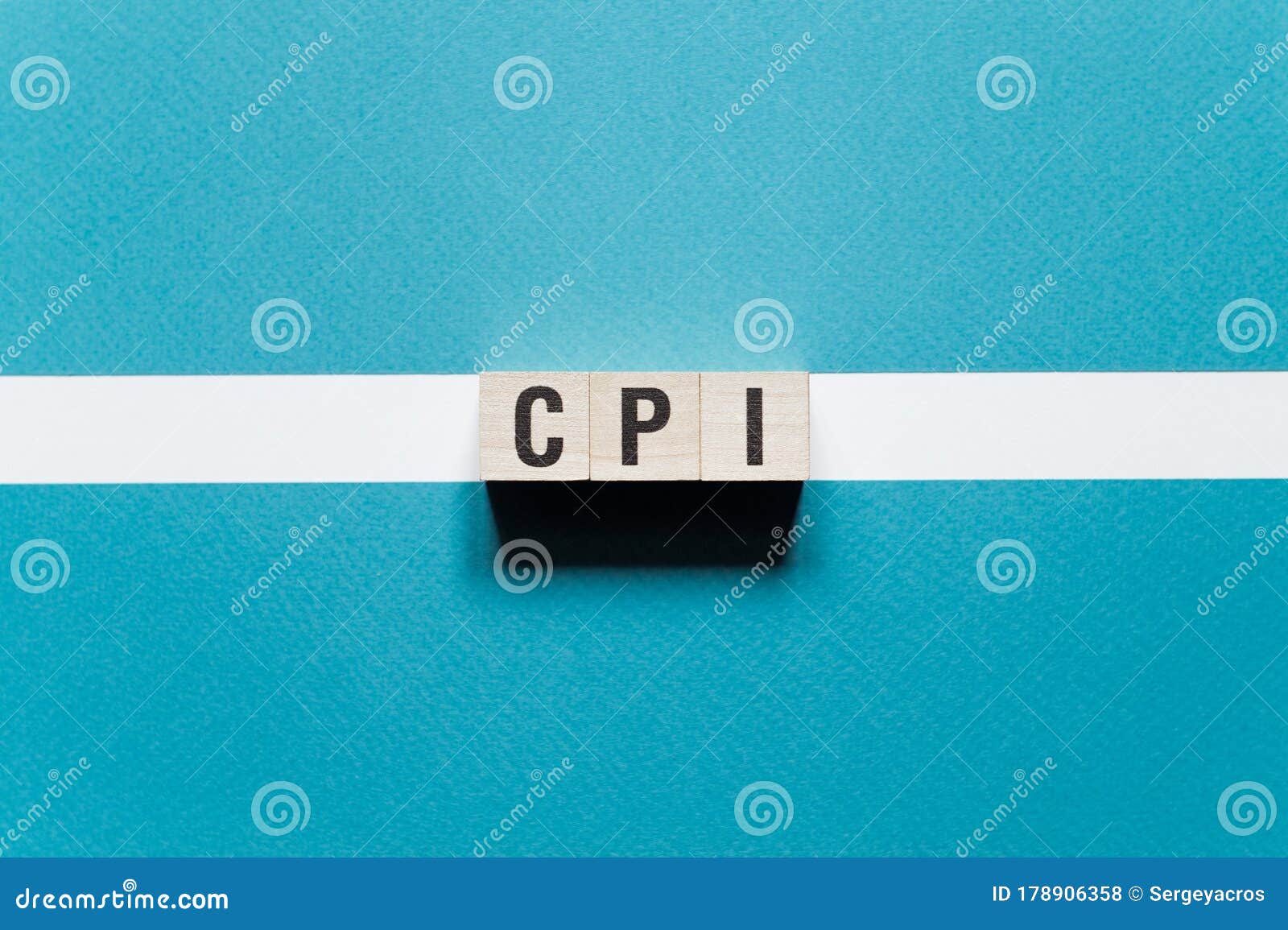 CPI - Customer Price Index Word Concept Stock Photo - Image of ...