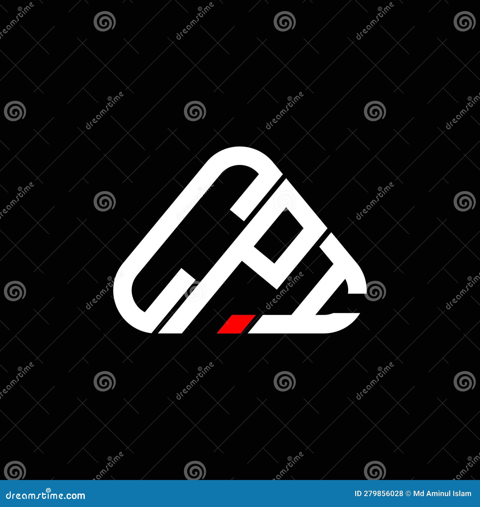 CPI Letter Logo Creative Design with Vector Graphic, CPI Simple and ...
