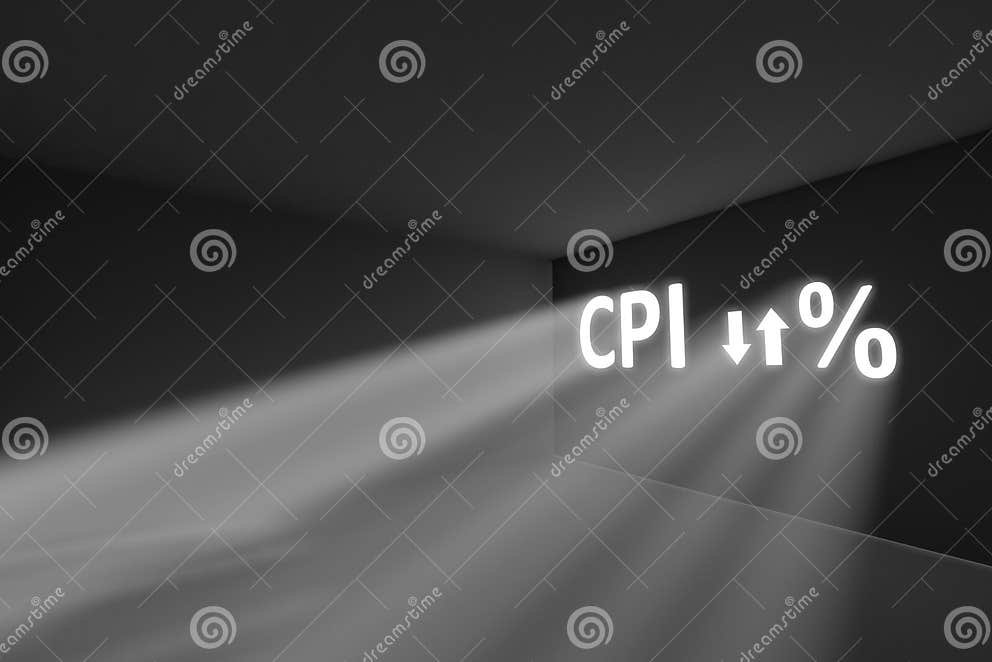 CPI Rays Volume Light Concept 3d Stock Illustration - Illustration of ...