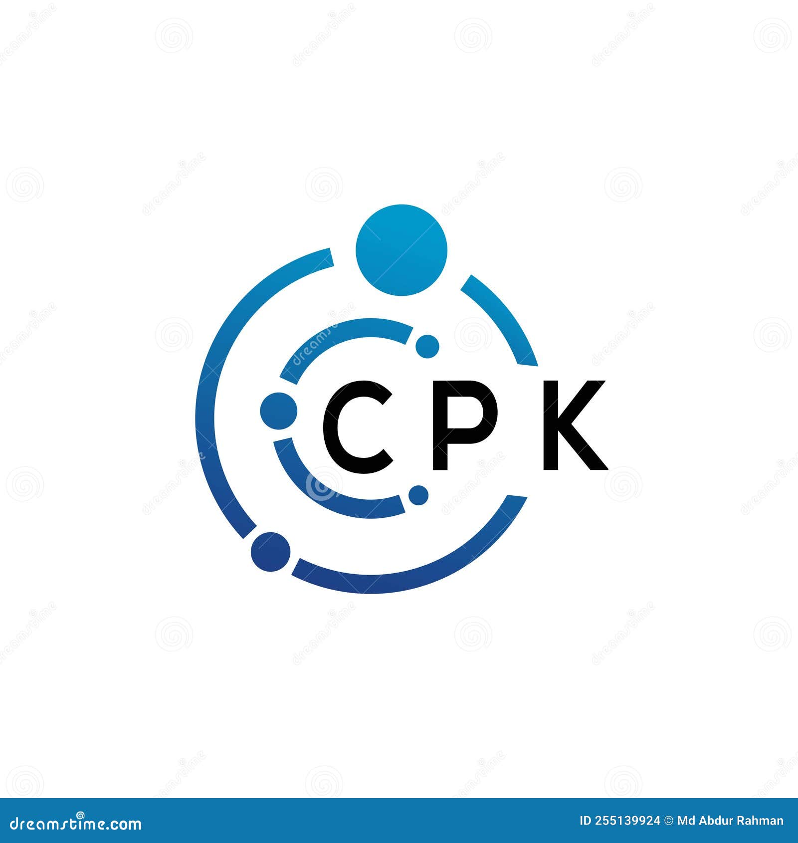 CPK Letter Logo Design on White Background. CPK Creative Initials ...