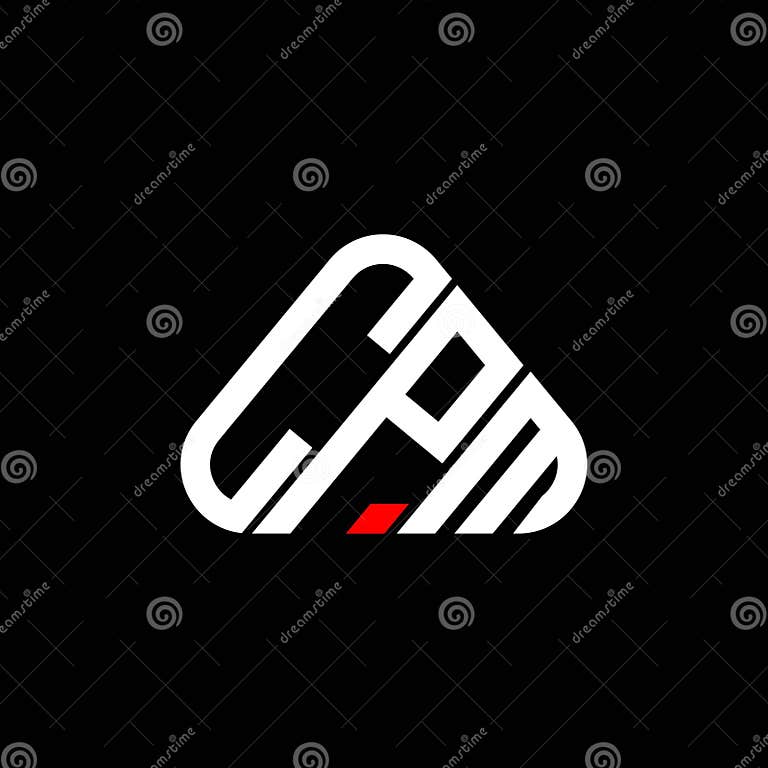 CPM Letter Logo Creative Design with Vector Graphic, CPM Simple and ...