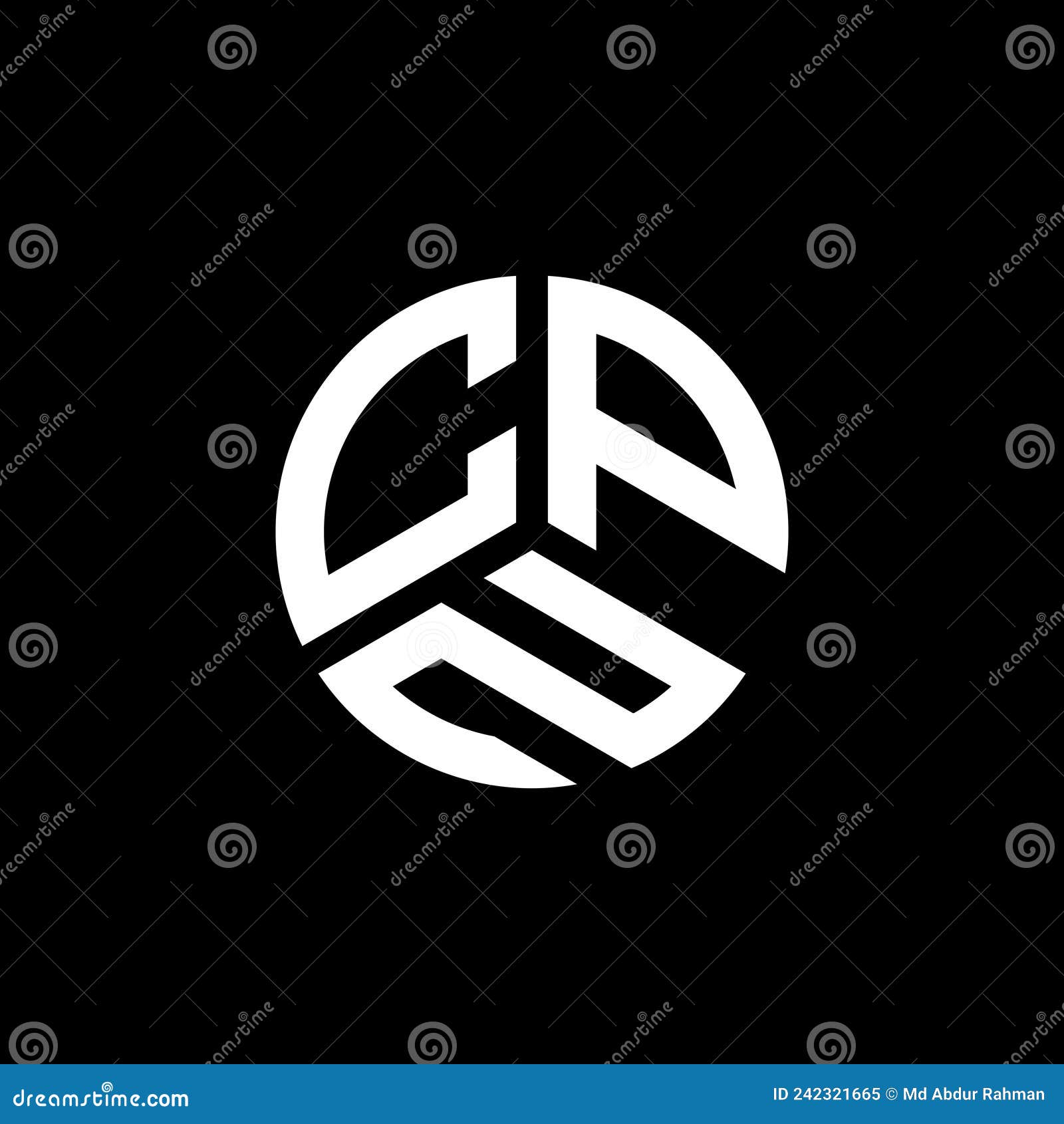 CPN Letter Logo Design on White Background. CPN Creative Initials ...