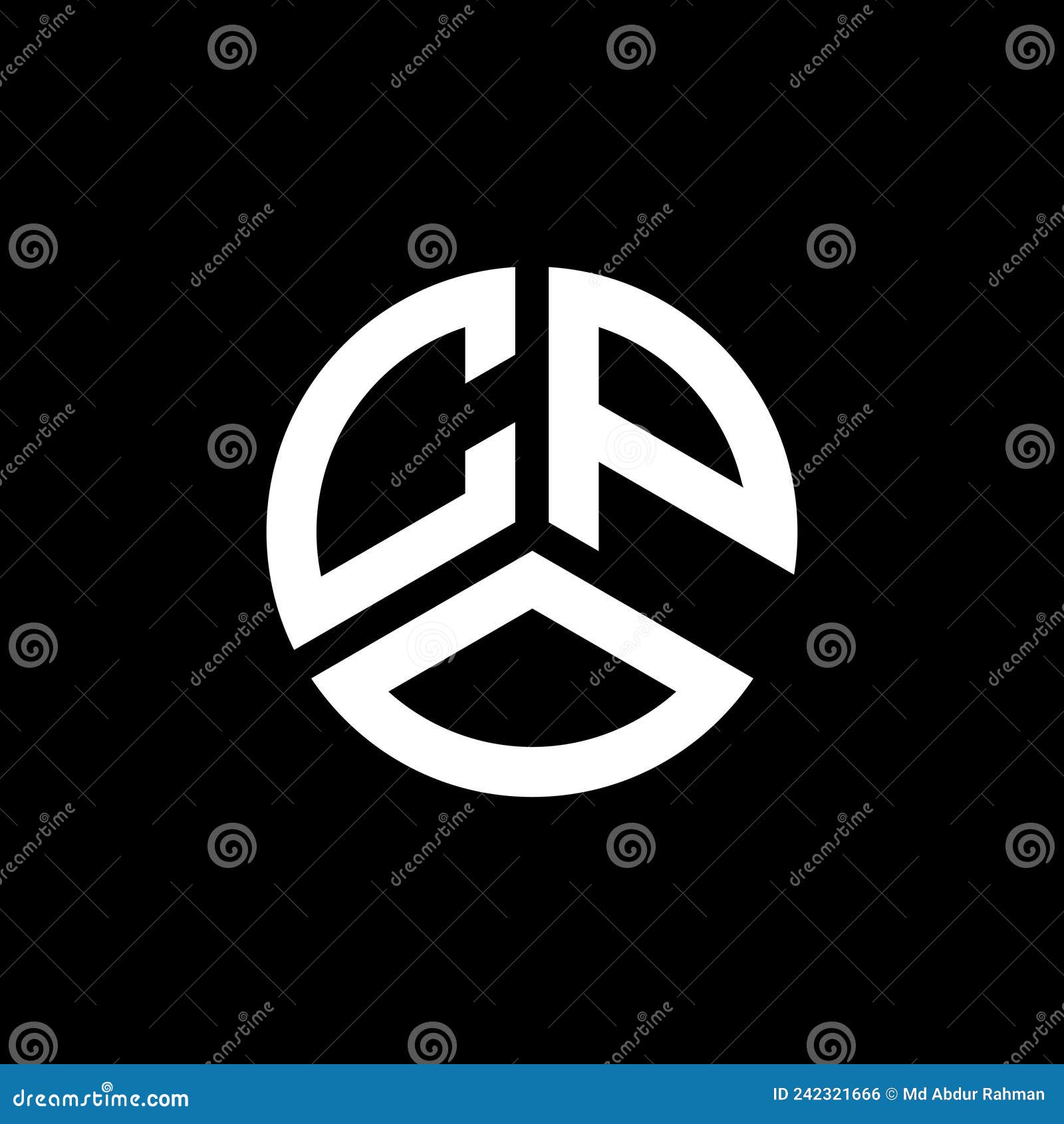 CPO Letter Logo Design on White Background. CPO Creative Initials ...