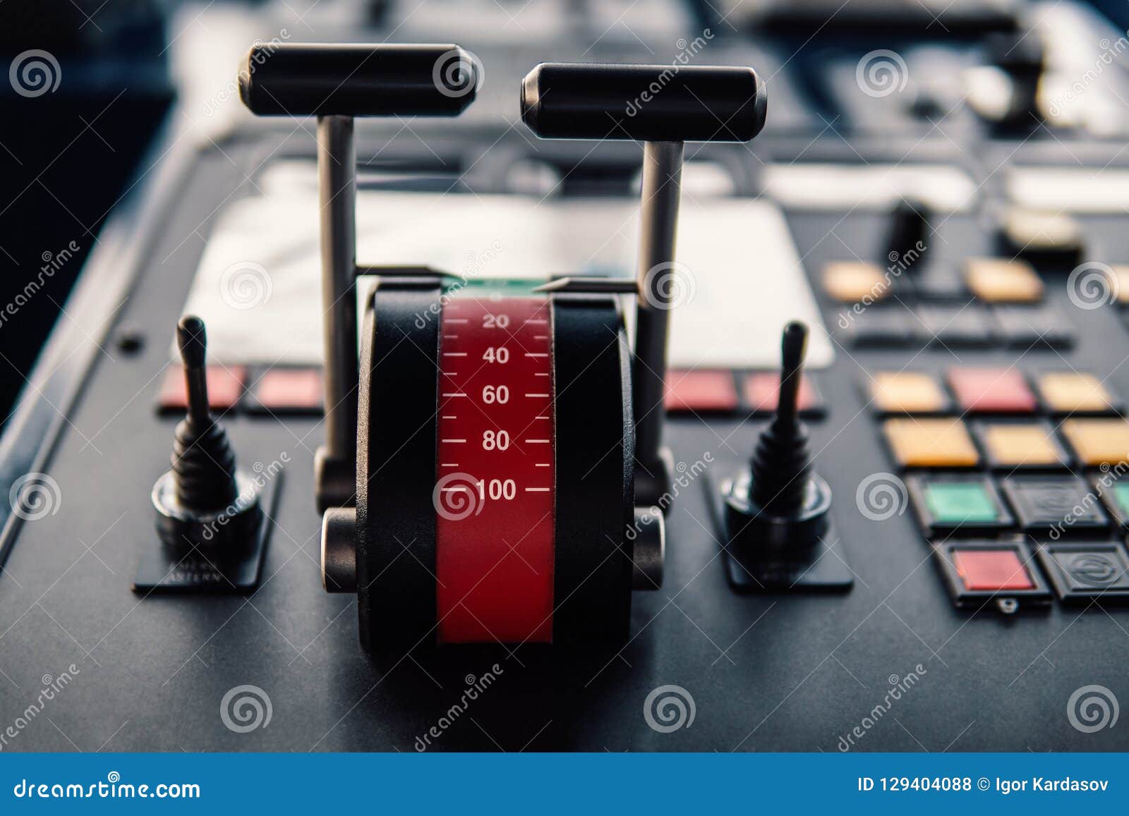 Maneuver Lever At The Caipe Rail Station Stock Photo | CartoonDealer ...