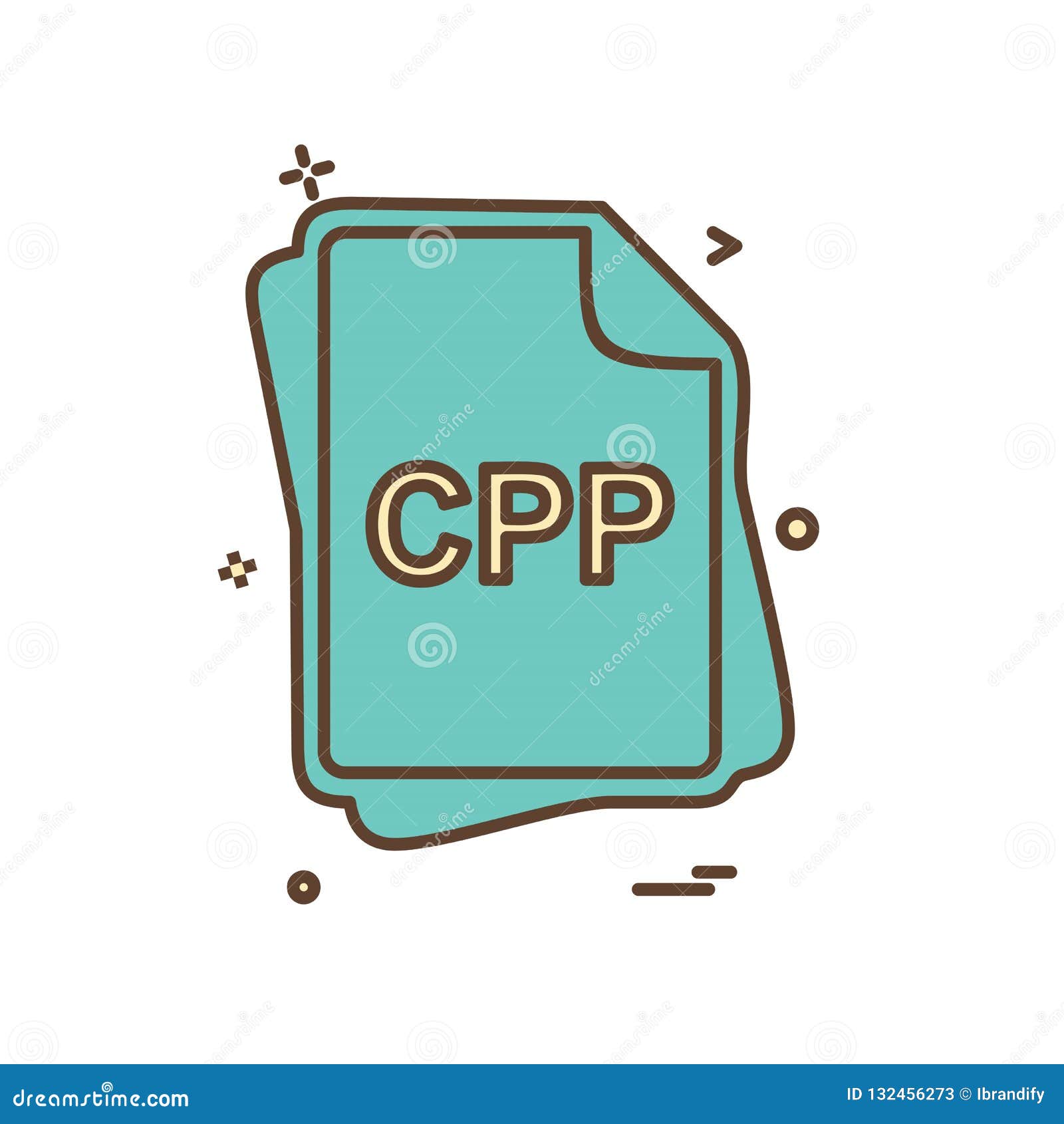 CPP File Type Icon Design Vector Stock Vector - Illustration of flat ... CPP File Type Icon Design Vector Stock Vector - Illustration of flat ...