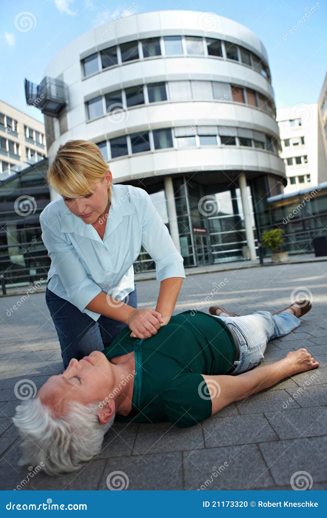 CPR as First Aid stock photo. Image of helpful, blood - 21173320