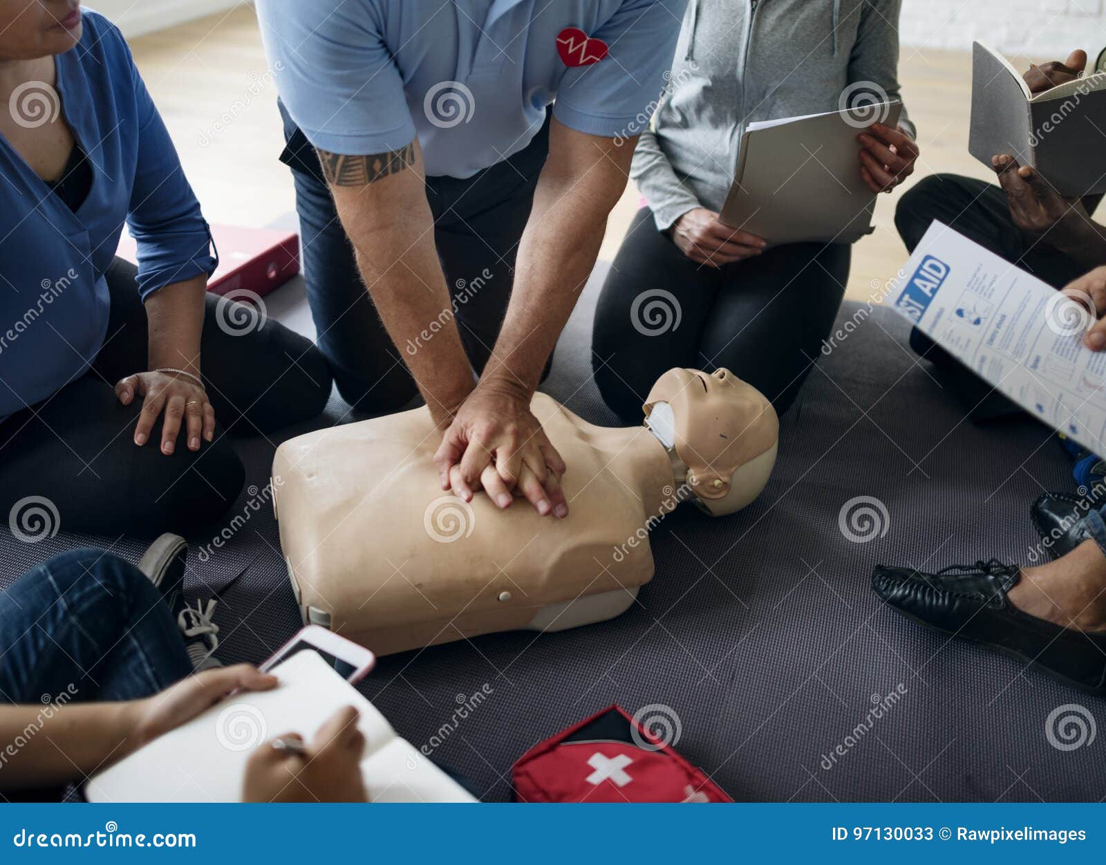 CPR First Aid Training Concept Stock Image - Image of save, life: 97130033