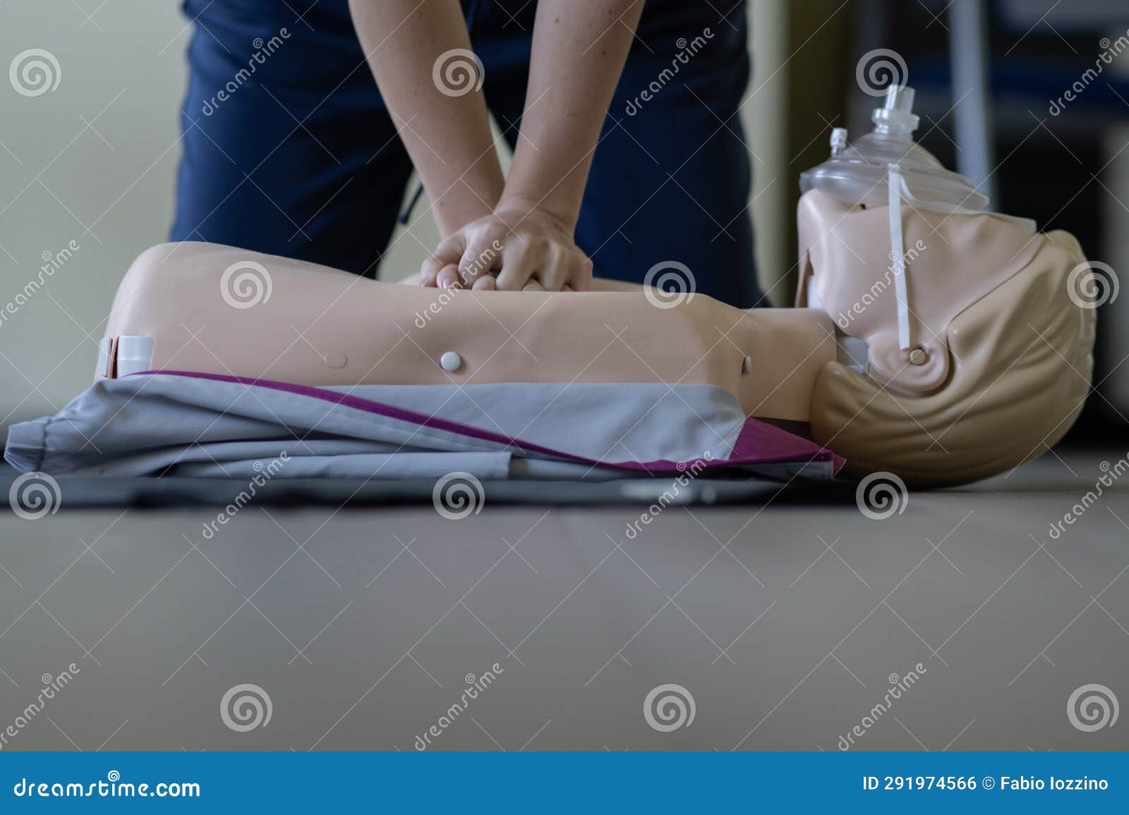 CPR. First Aid Training Concept Stock Photo - Image of circulation ...