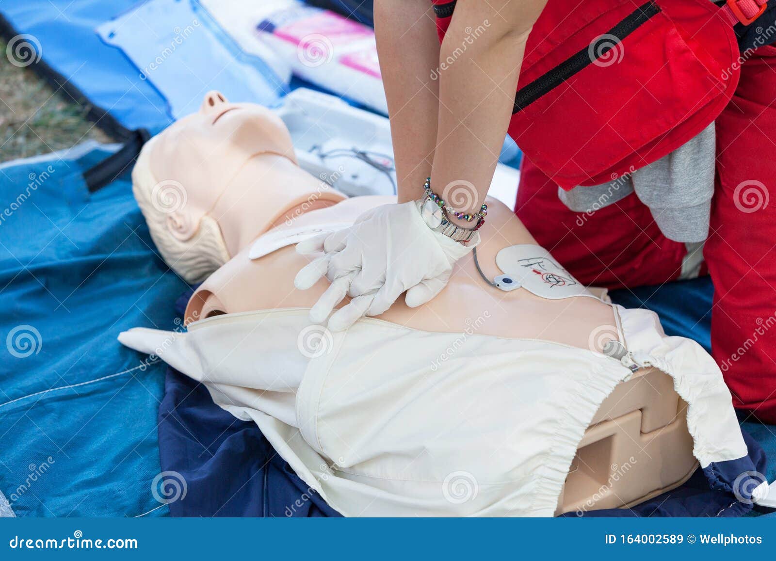 First Aid and Cardiopulmonary Resuscitation Course Using Automated ...