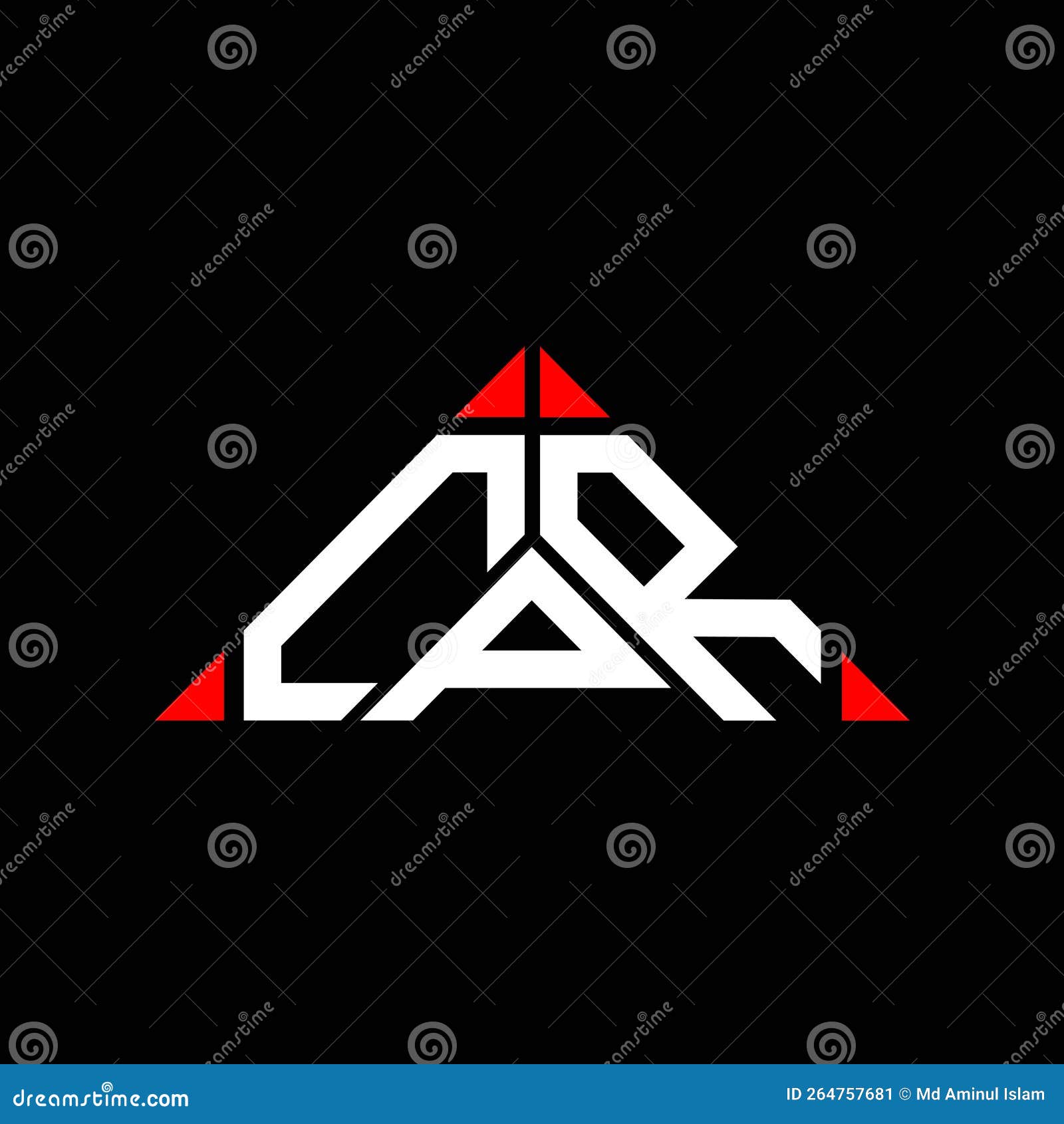 CPR Letter Logo Creative Design with Vector Graphic Stock Vector ...