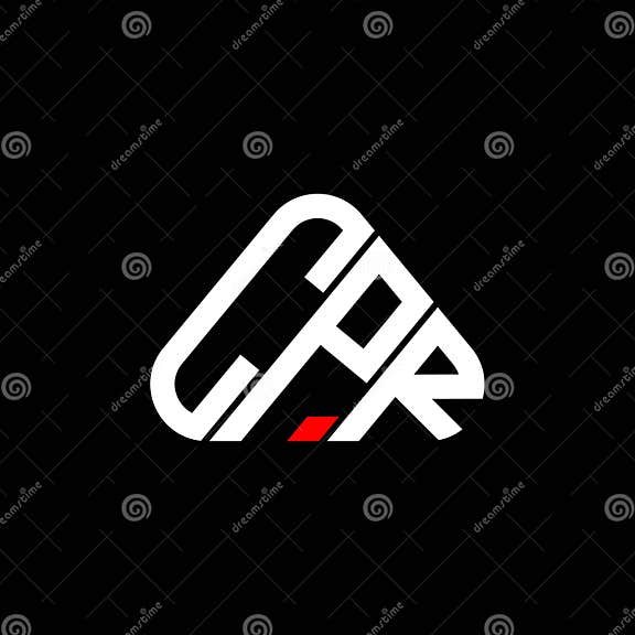 CPR Letter Logo Creative Design with Vector Graphic, CPR Simple and ...