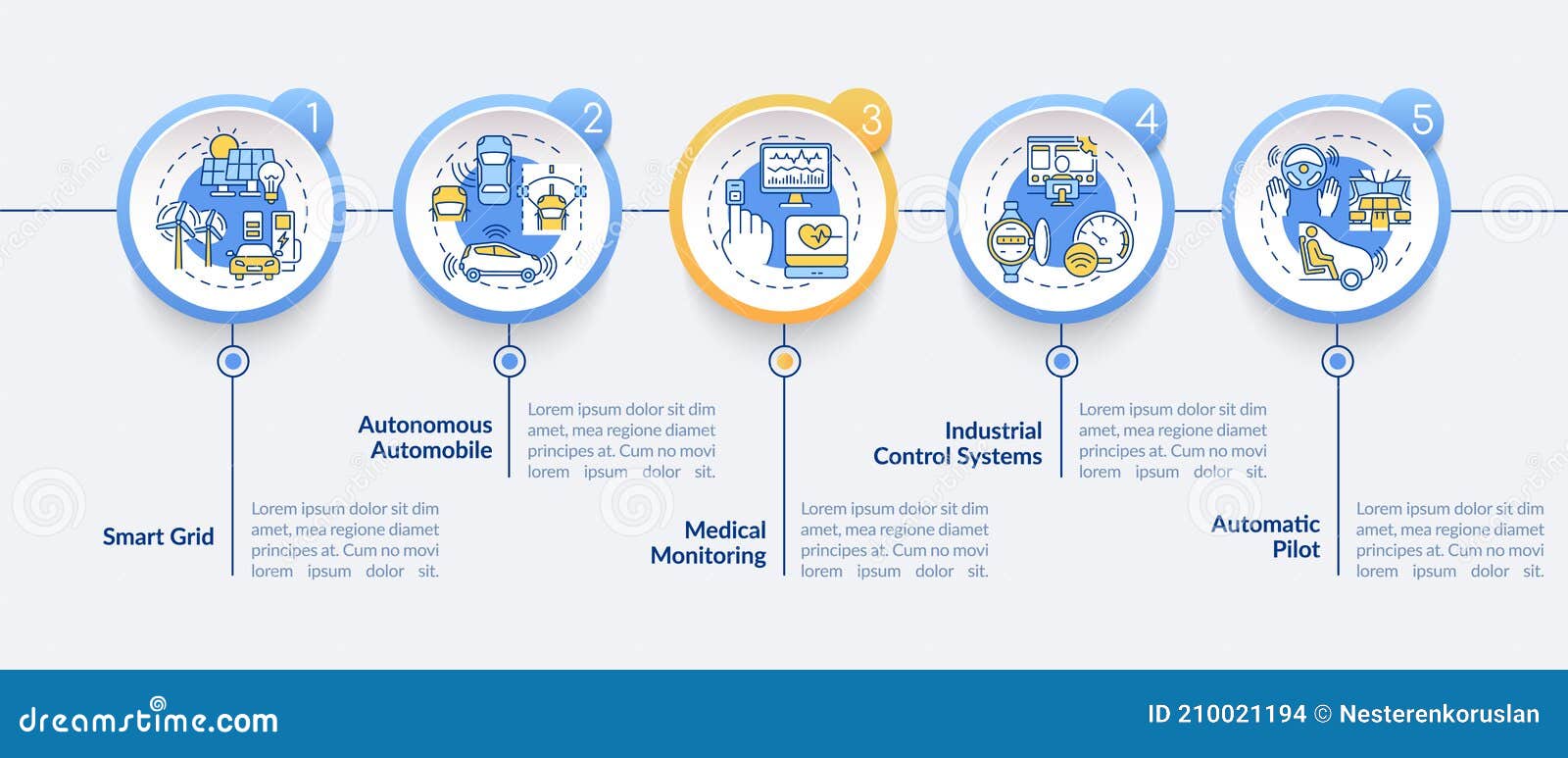 CPS Application Vector Infographic Template Stock Vector - Illustration ...