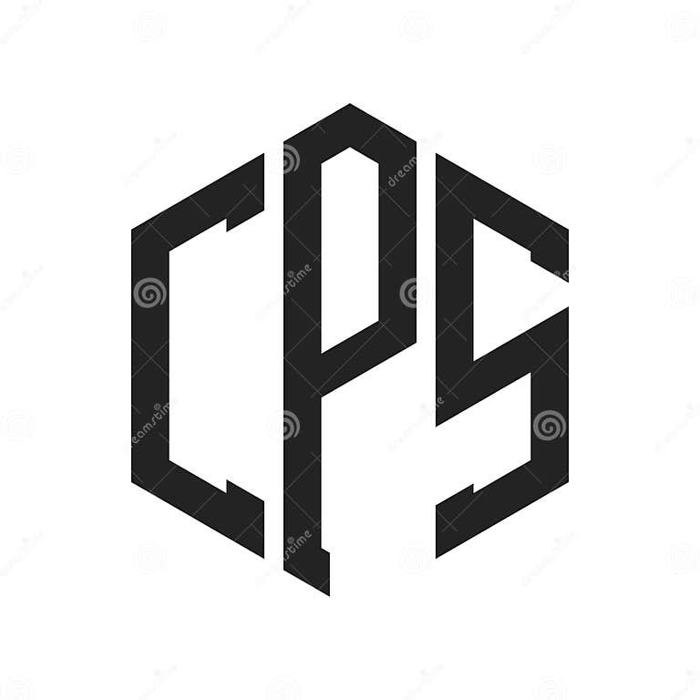 CPS Logo Design. Initial Letter CPS Monogram Logo Using Hexagon Shape ...
