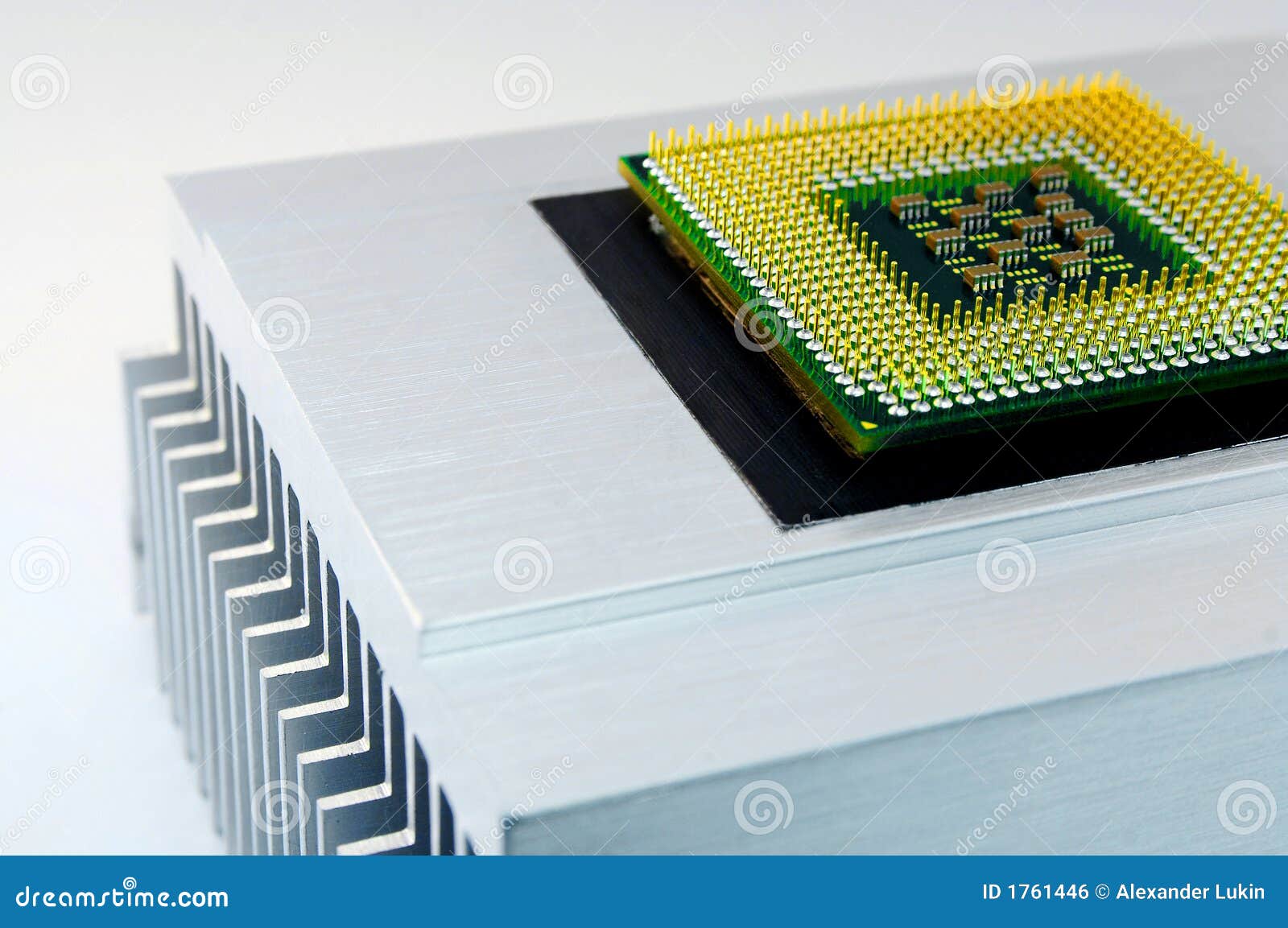 CPU stock photo. Image of electrical, pins, parts, computing - 1761446