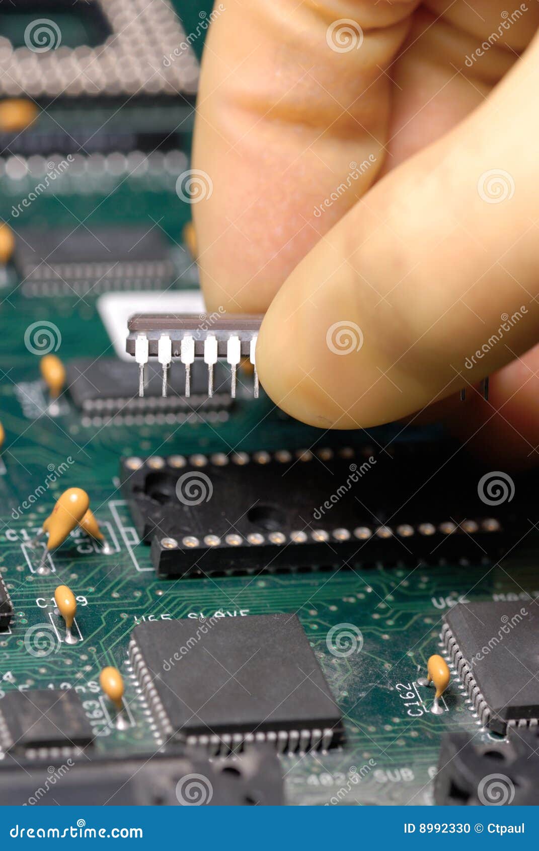 CPU stock photo. Image of detail, graphics, electrical - 8992330