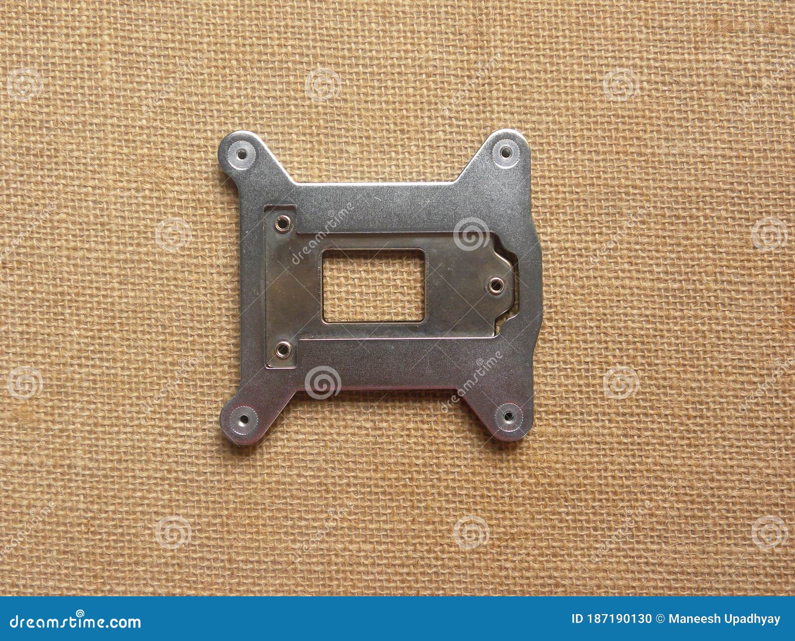 CPU bracket stock photo. Image of force, hardware, heat - 187190130