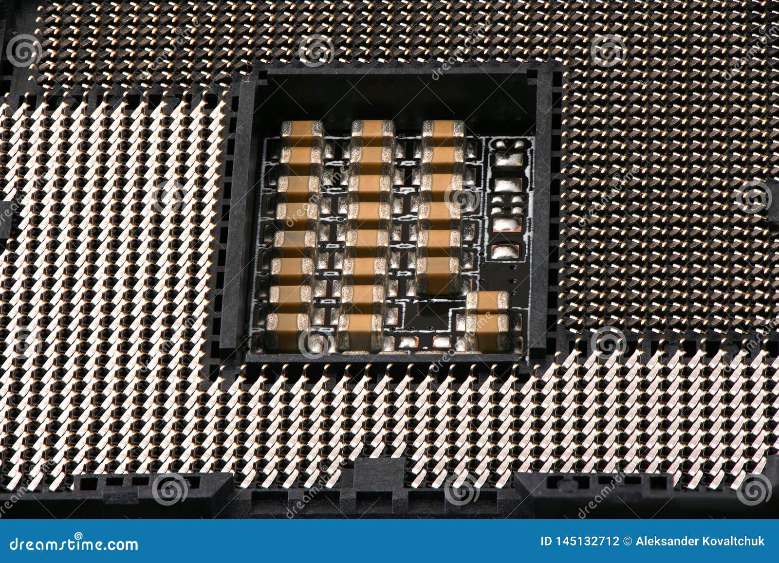 CPU : Central Processing Unit Stock Photo - Image of digital ...
