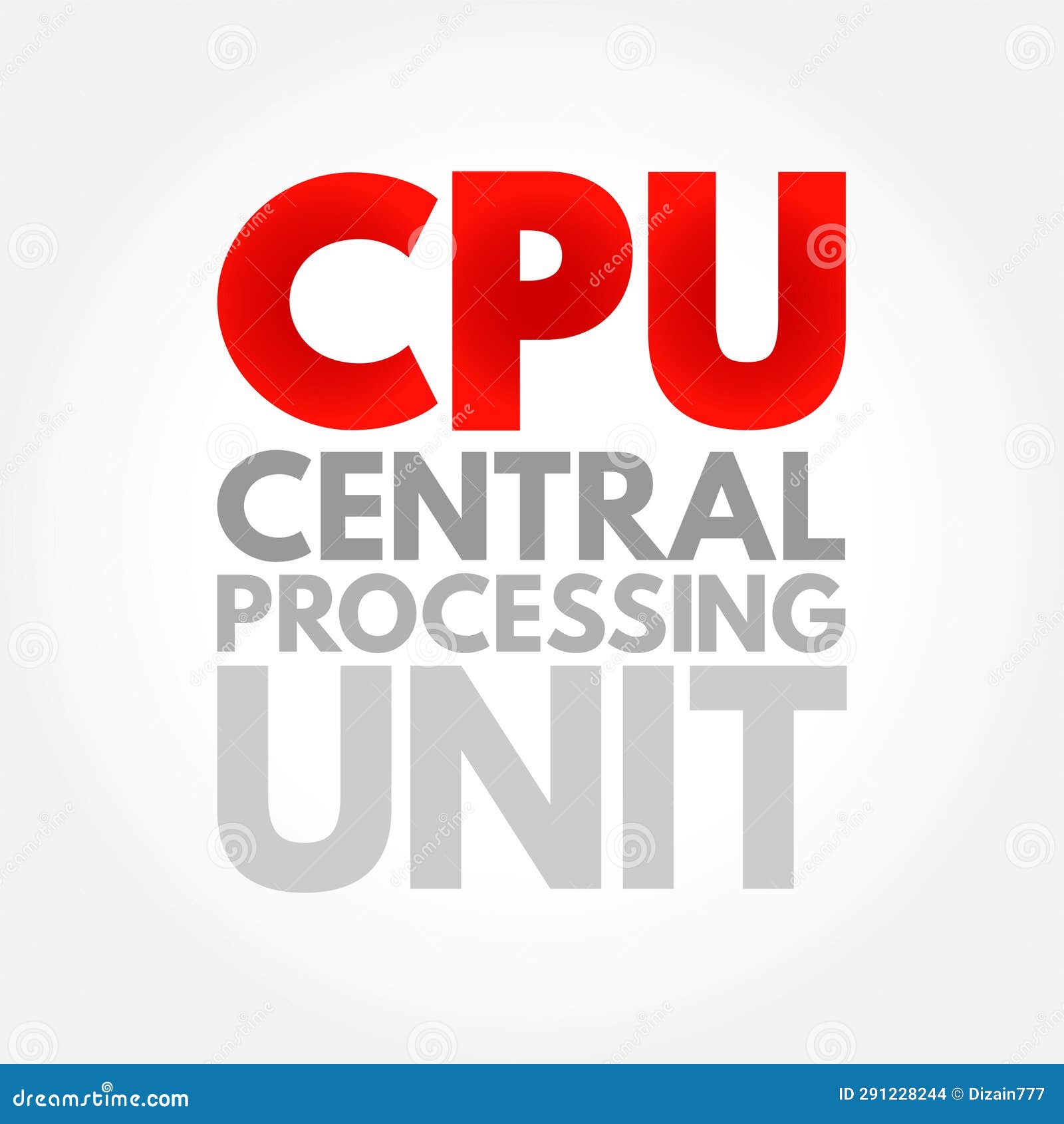 CPU Central Processing Unit - Electronic Circuitry that Executes ...