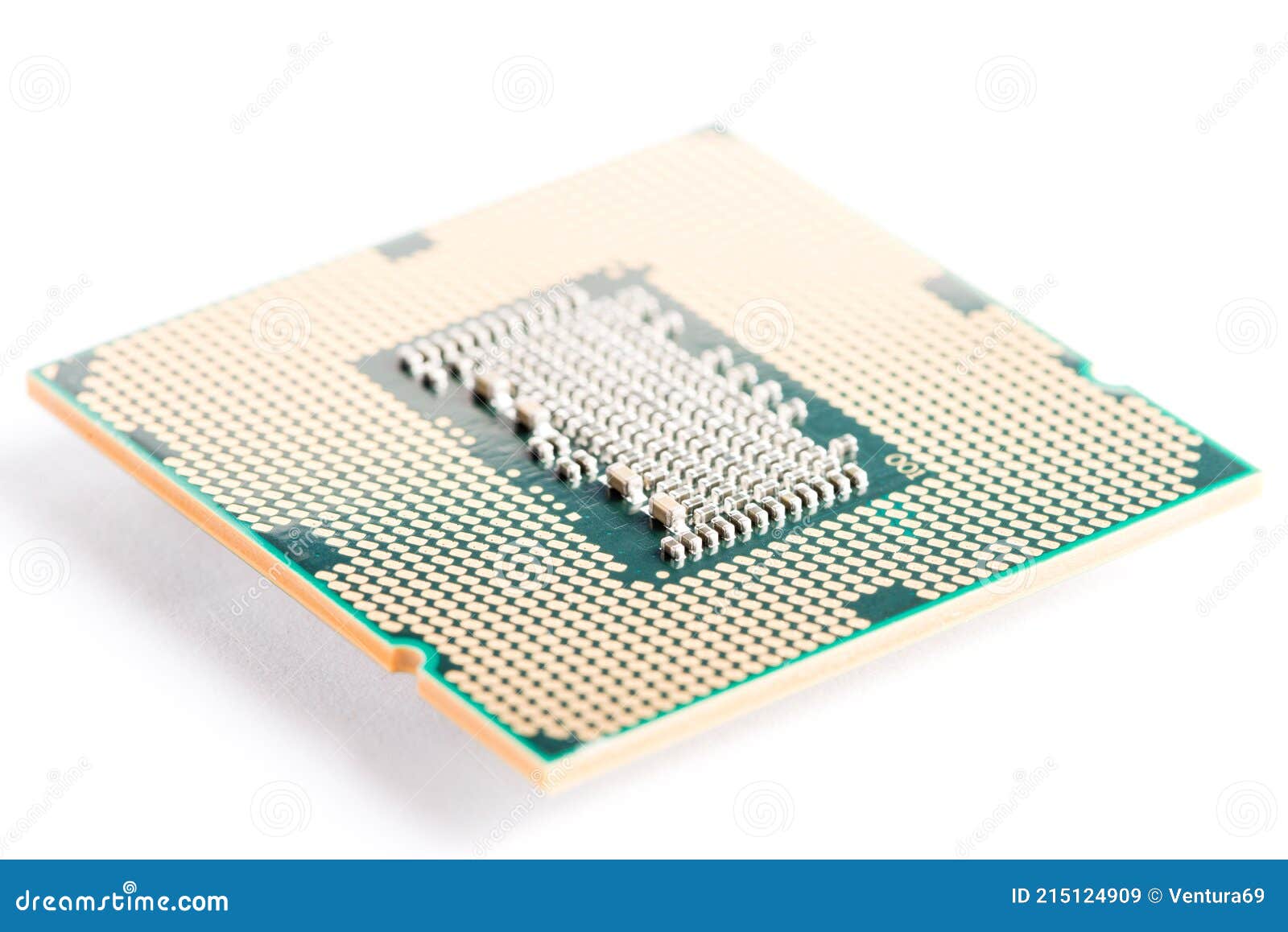 CPU Central Processing Unit Stock Image - Image of chipset, mainboard ...