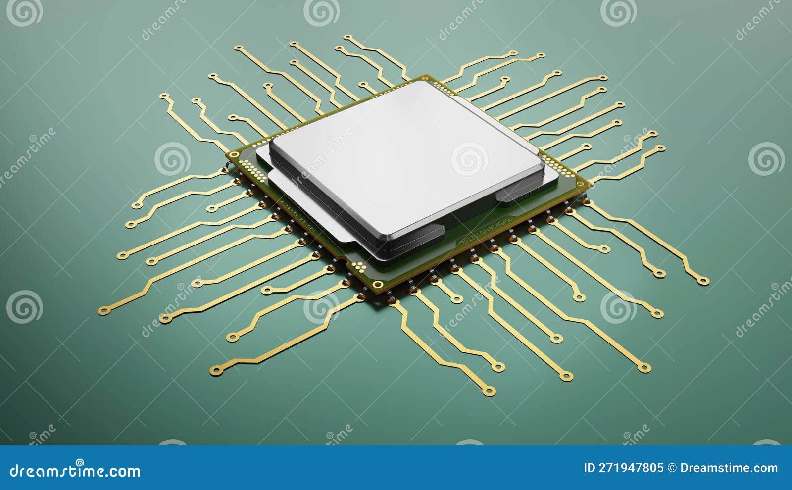 Cpu Central Processor Unit Isolated Central Computer Processors Cpu Concept Conceptual Image
