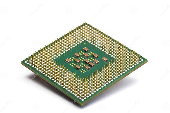 CPU chip stock photo. Image of electrical, circuit, processor - 27088062