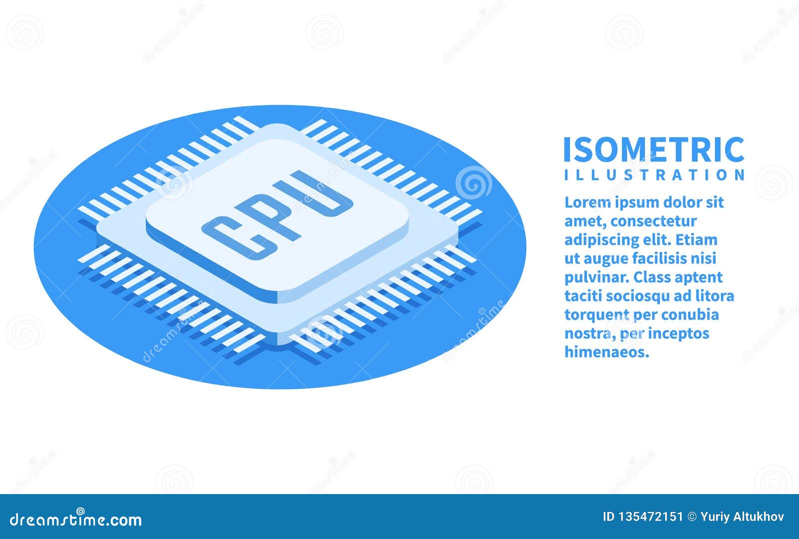 CPU Chip, Computer Processor Icon. Isometric Template for Web Design in ... CPU Chip, Computer Processor Icon. Isometric Template for Web Design in ...