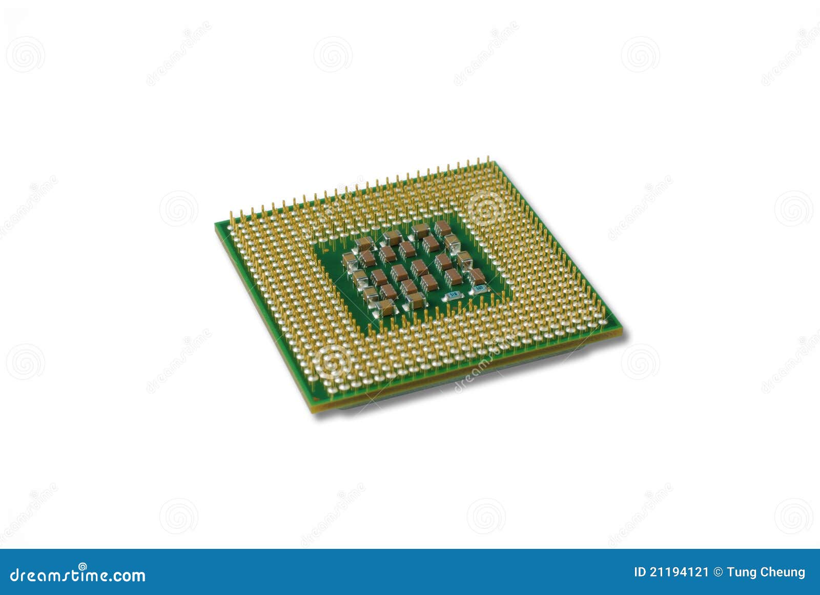CPU closeup stock image. Image of isolated, electronic - 21194121