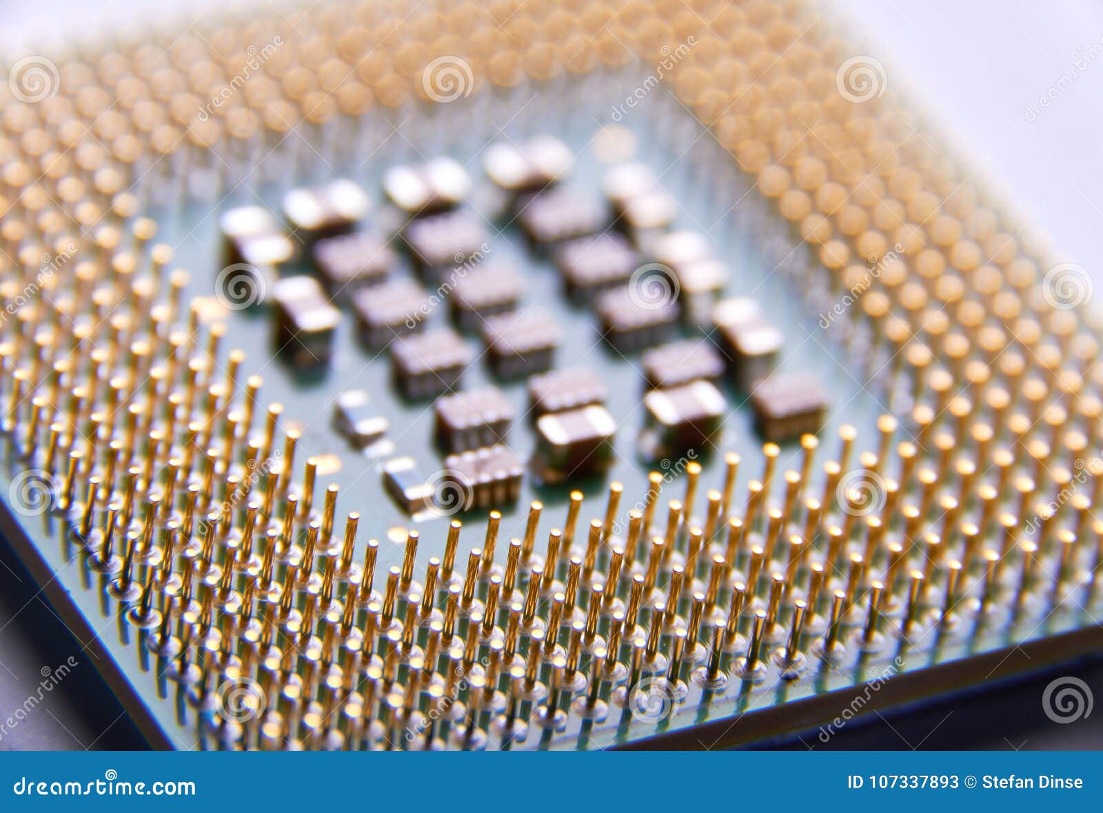 Cpu closeup for pc stock image. Image of microcircuit - 107337893